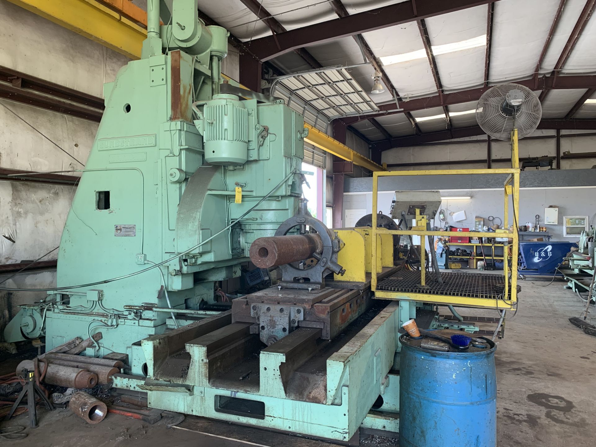 Sundstrand Omnimil Spiral Milling Machine, 132" x 30" table, 96 ...