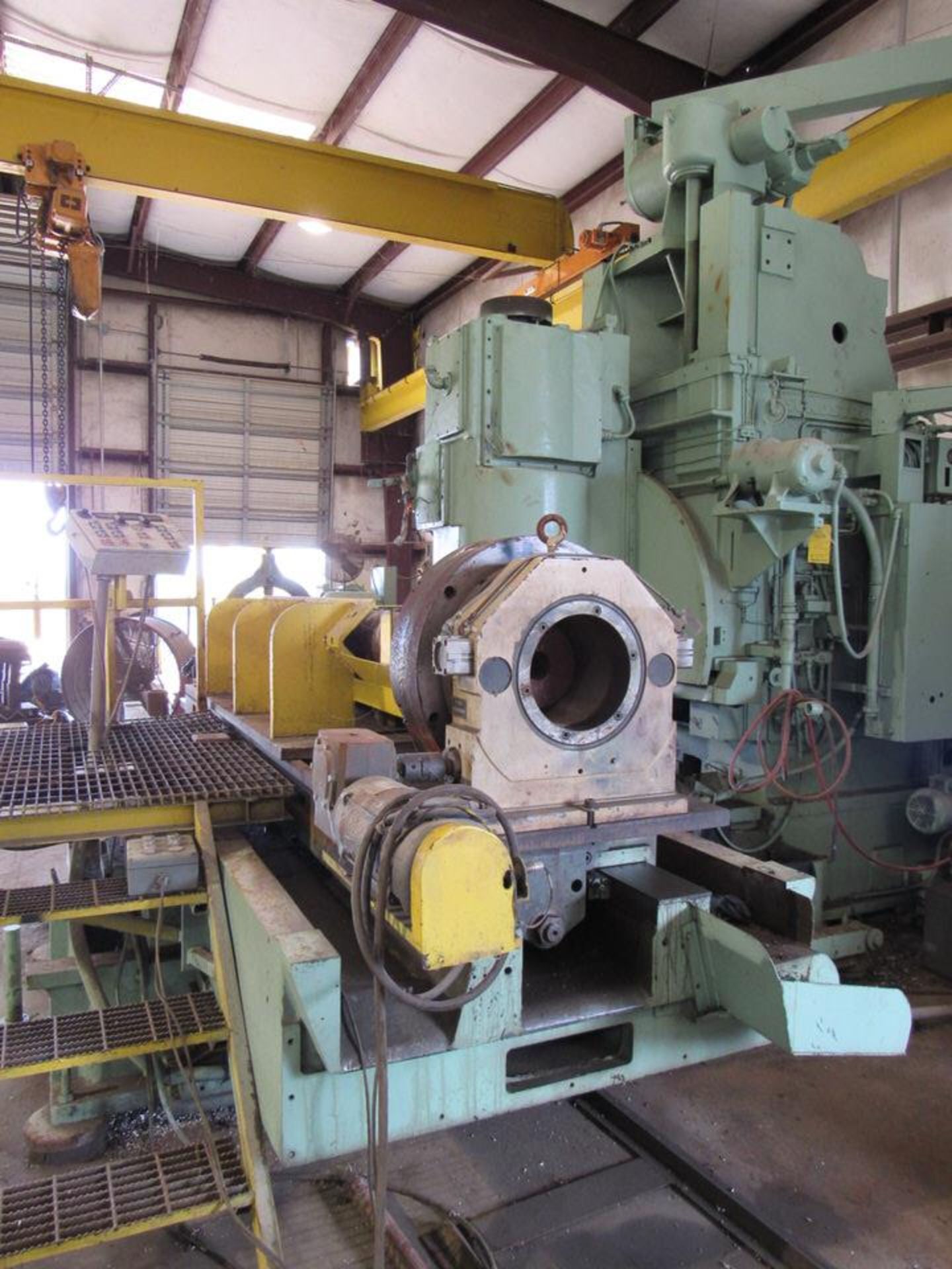 Sundstrand Omnimil Spiral Milling Machine, 132" x 30" table, 96 ...