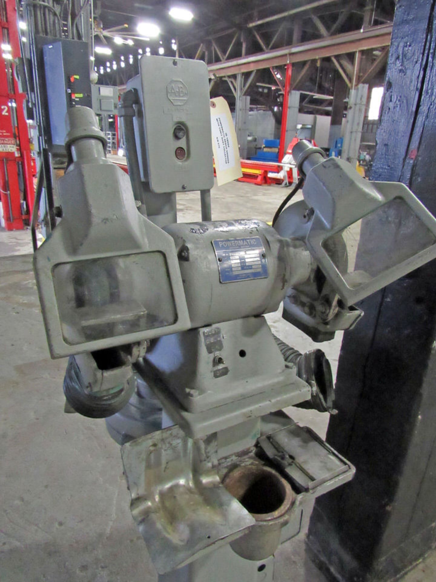 Powermatic Model 66 Bench Grinder with Torit Dust Collector, 3/4 hp ...
