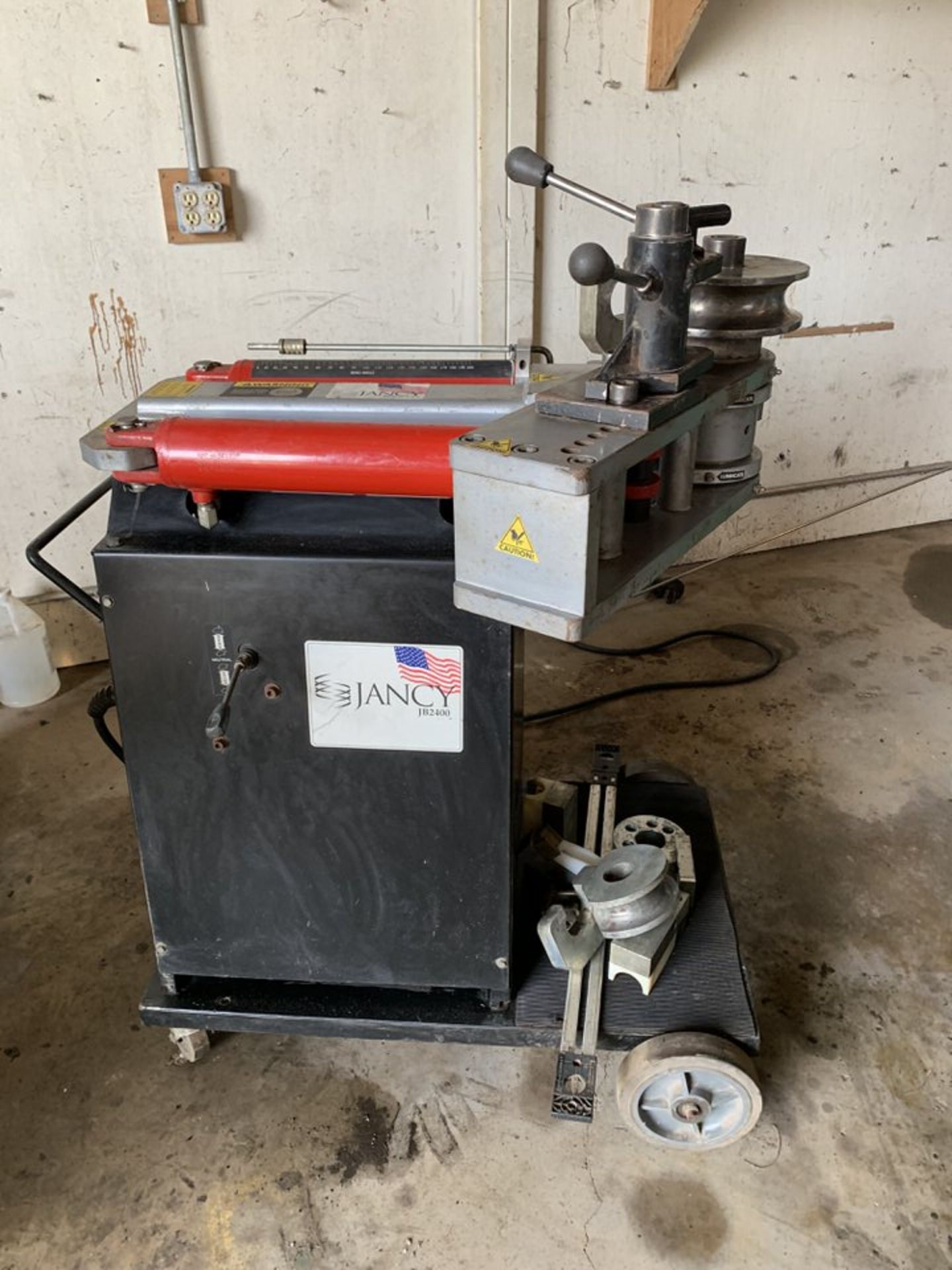 Jancy Model JB2400 Tube and Pipe Bender, new 2007, 2” sch. 40 cap., 180 ...