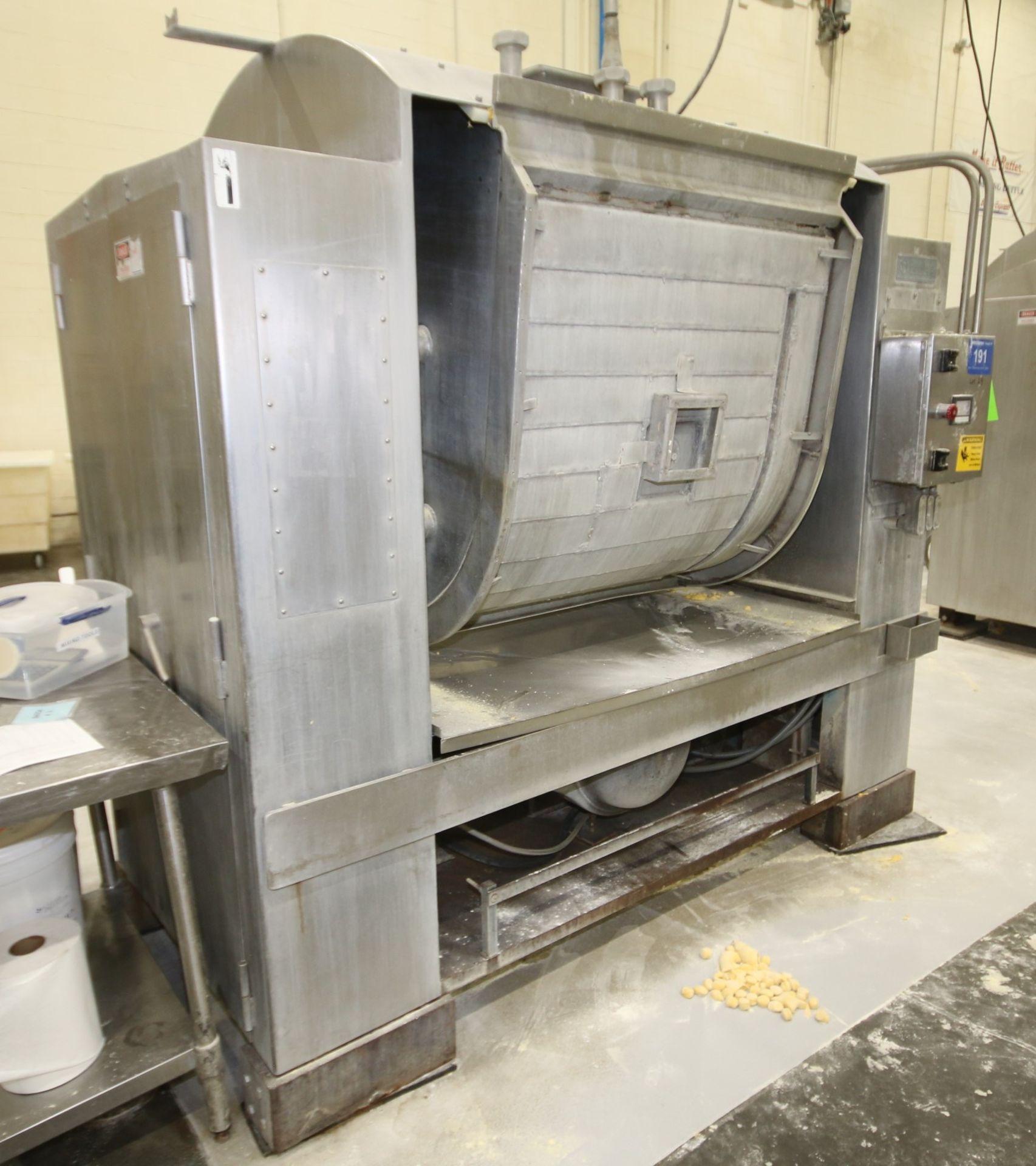 Peerless 1,000 lb. S/S Roller Bar S/S Dough Mixer, Model 555HD, SN ...
