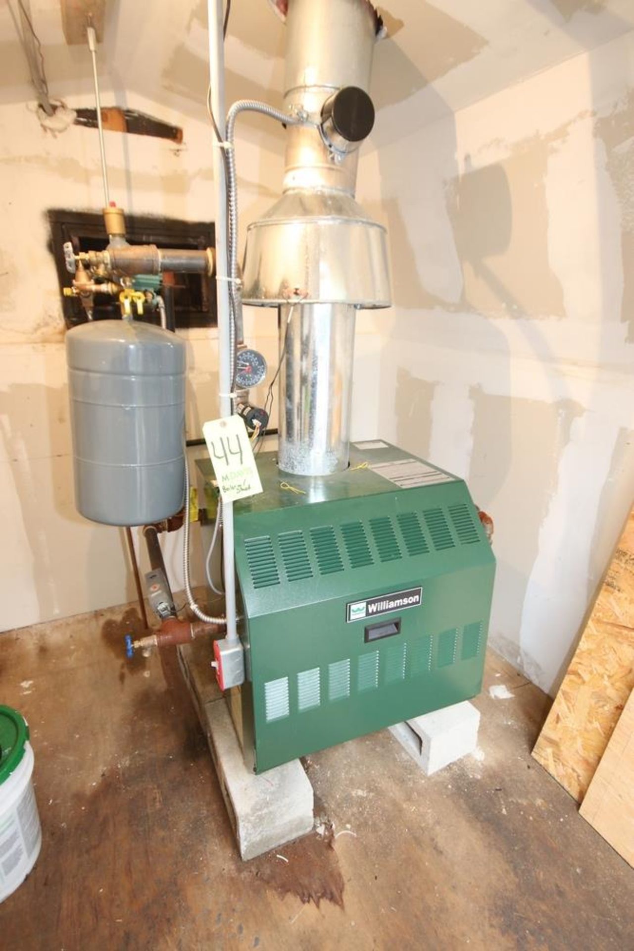Williamson Boiler, M/N GWA-245-N-T, Series II, 245,000 BTU/Hr., Small ...