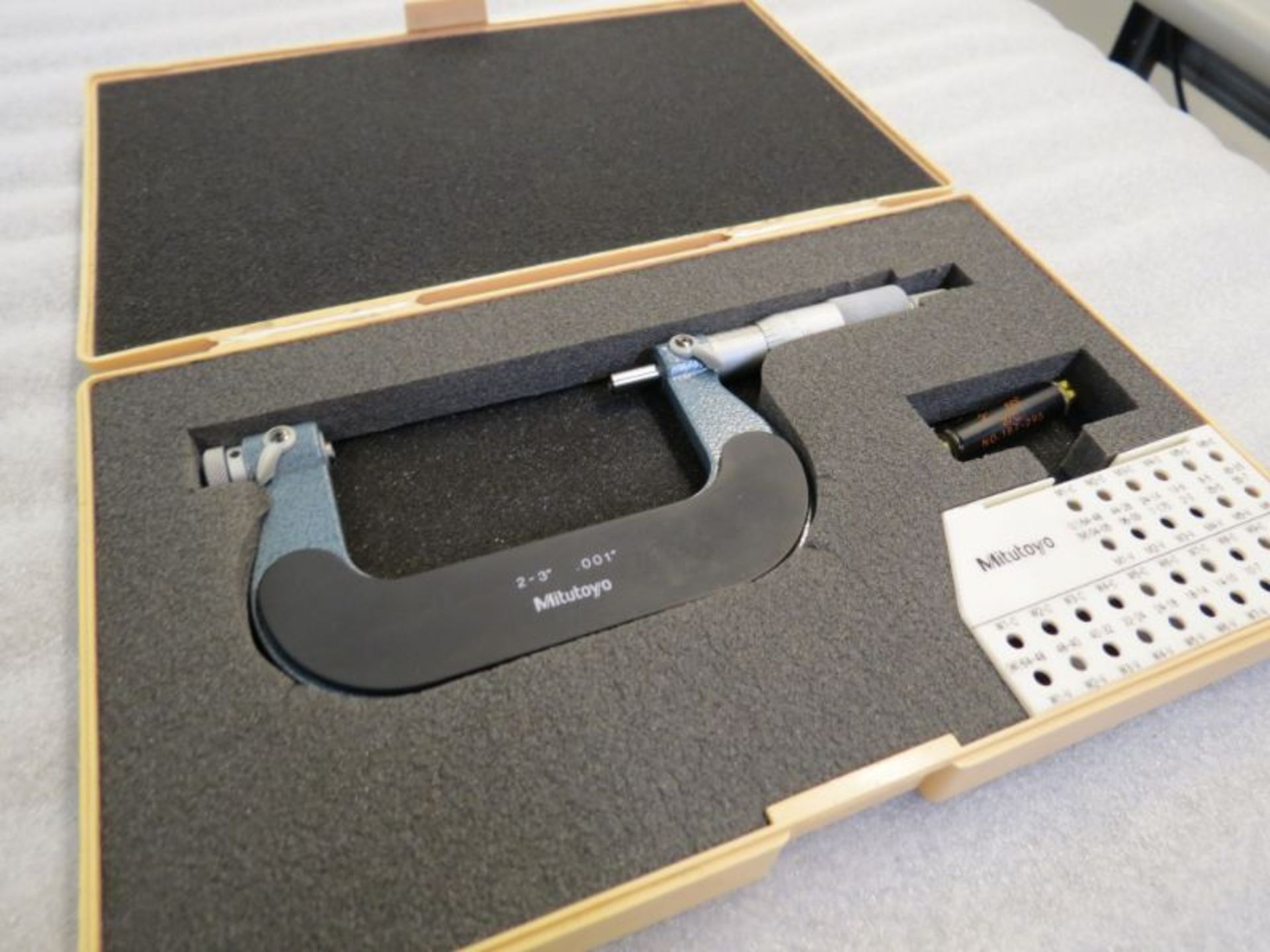 Mitutoyo Thread pitch Mic 2"-3"