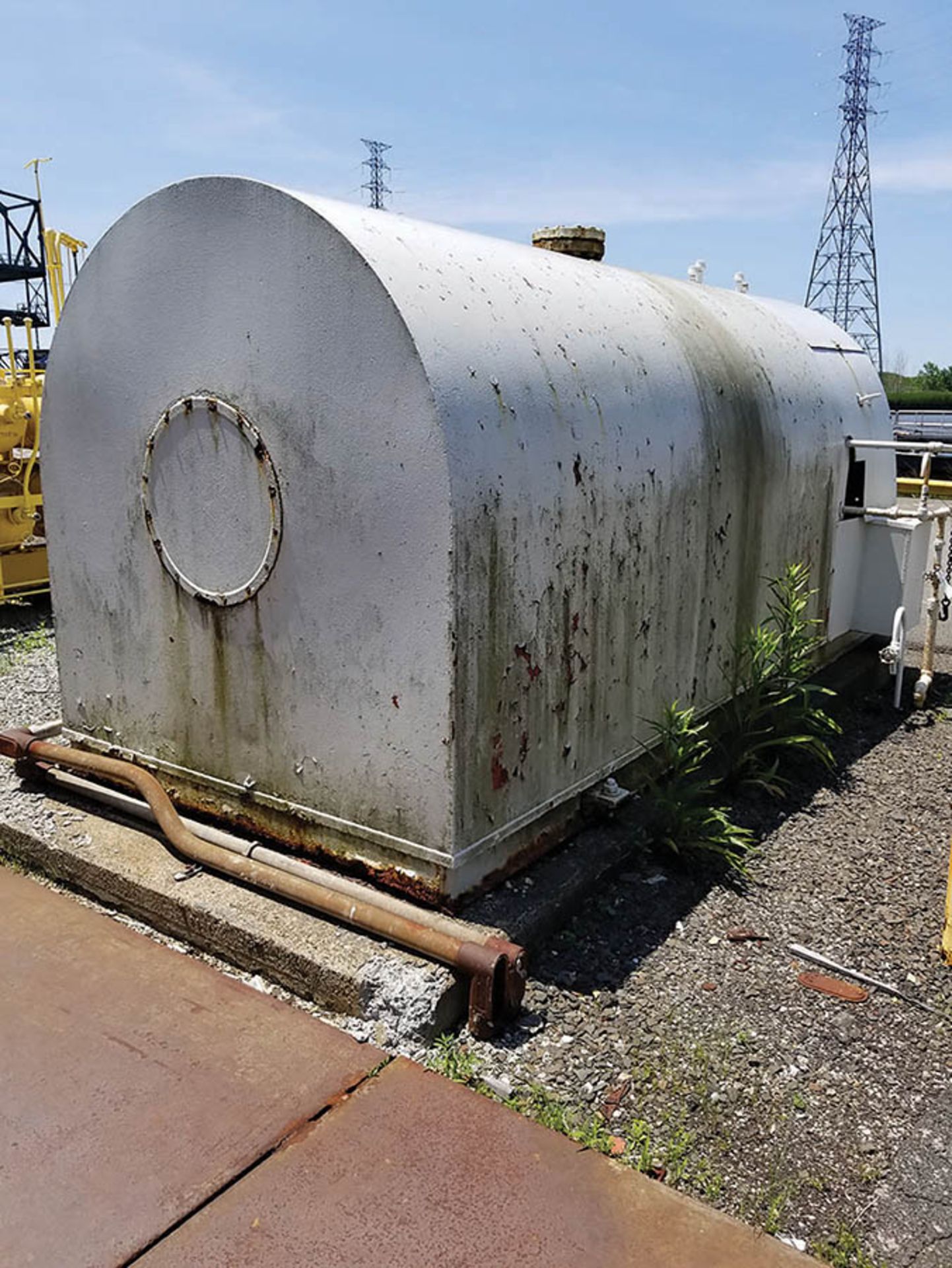 CARDOX FIRE EXTINGUISHING SYSTEM, CO2 BULK STORAGE TANK ***LOCATED IN ...
