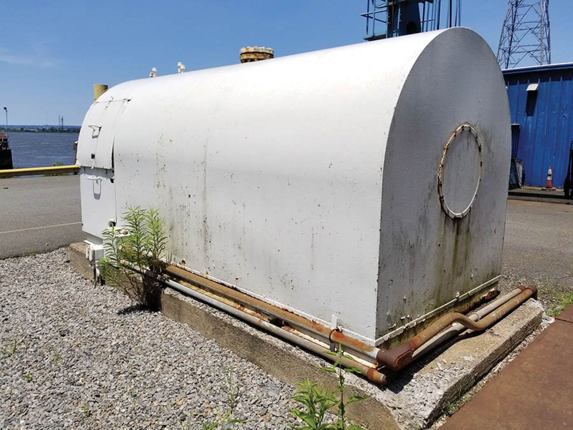 CARDOX FIRE EXTINGUISHING SYSTEM, CO2 BULK STORAGE TANK ***LOCATED IN ...