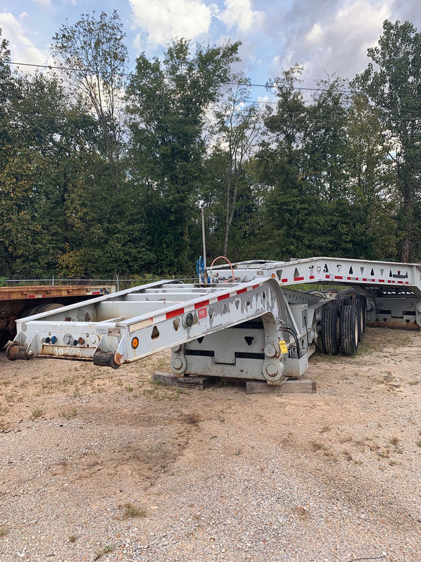 2000 TRAIL KING 13-AXLE (3+3+3) LOWBOY TRAILER, MODEL TK160MDG-733, 80 ...