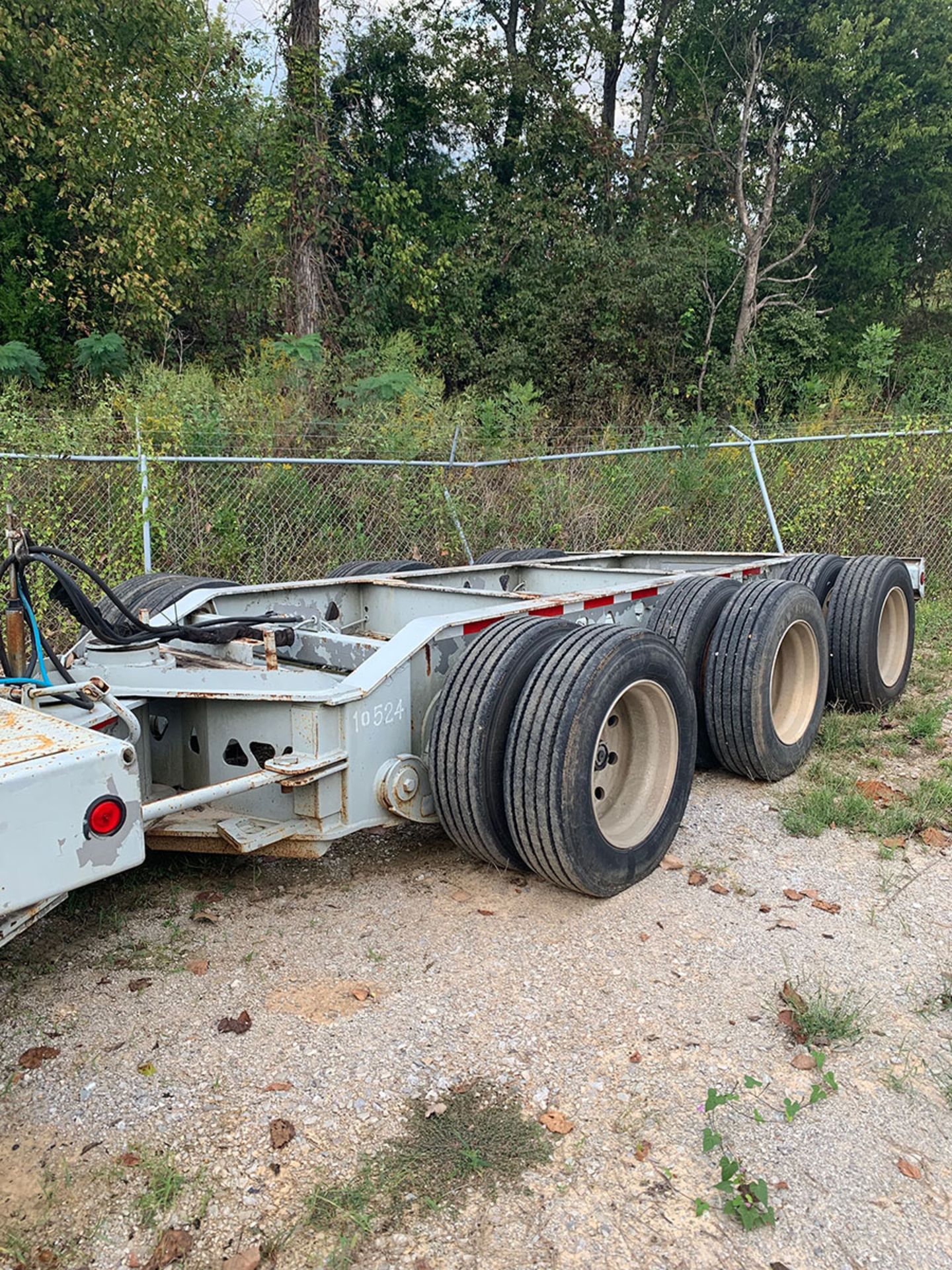 2000 TRAIL KING 13-AXLE (3+3+3) LOWBOY TRAILER, MODEL TK160MDG-733, 80 ...