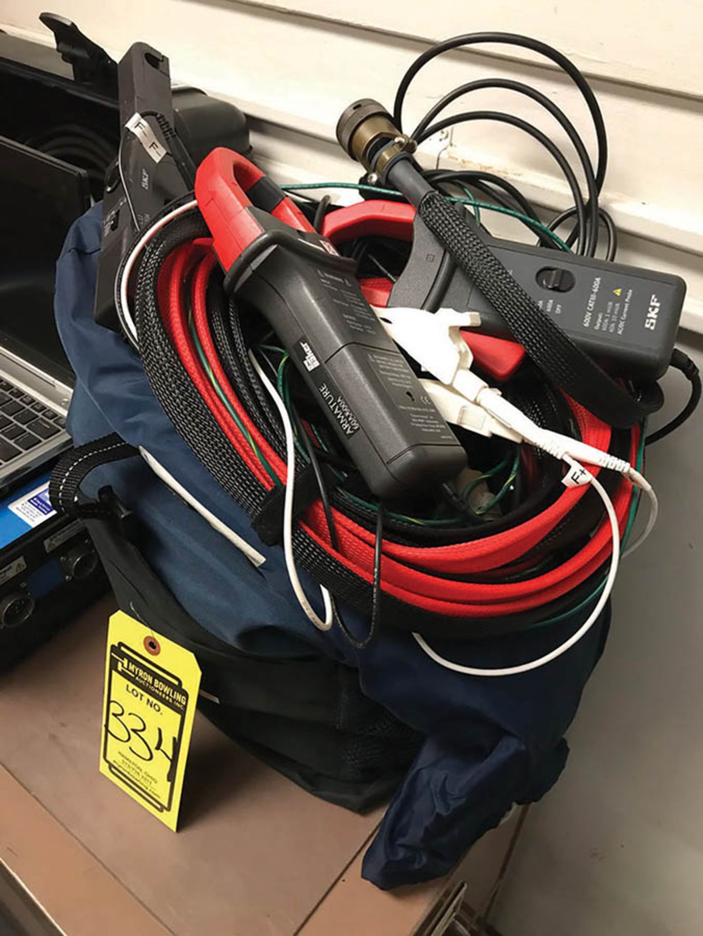 SKF ONLINE AC/DC DYNAMIC MOTOR ANALYZER, MODEL EXP4000, S/N 12010T0913