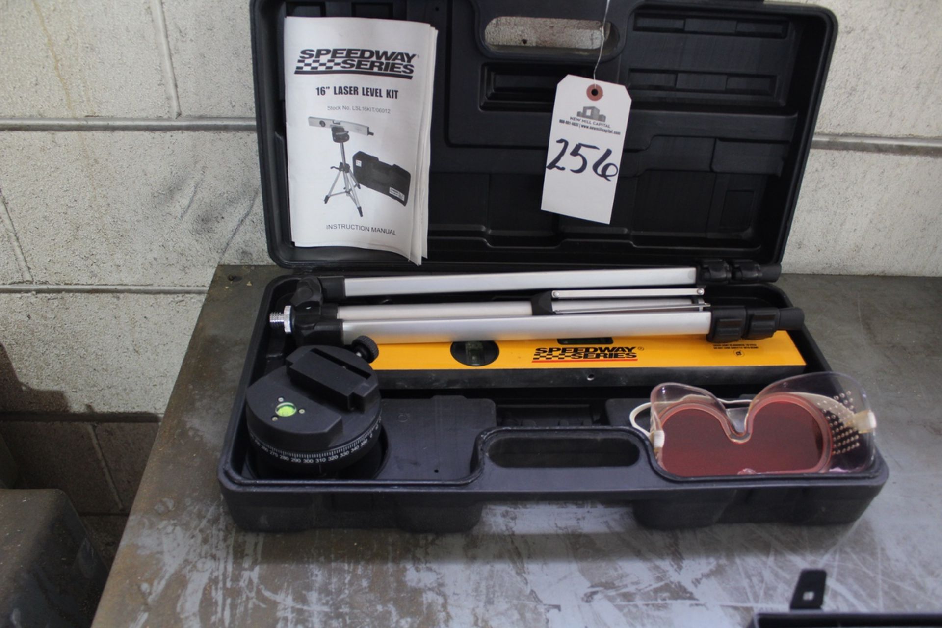 Speedway Series 16" Laser Level Kit | Rigging and Loading Fee: $10