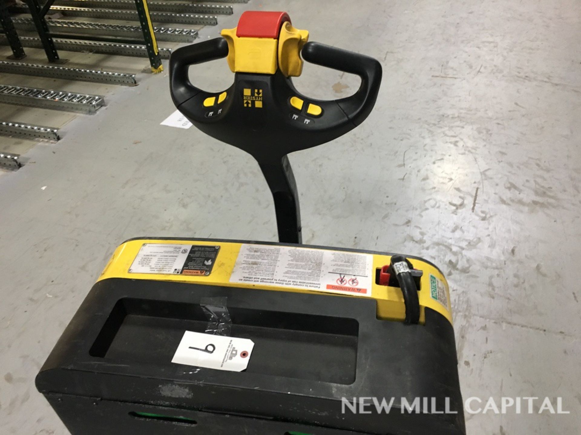 Hyster Model W40Z Electric Pallet Jack, 24V Battery, 4000 LB Capacity ...