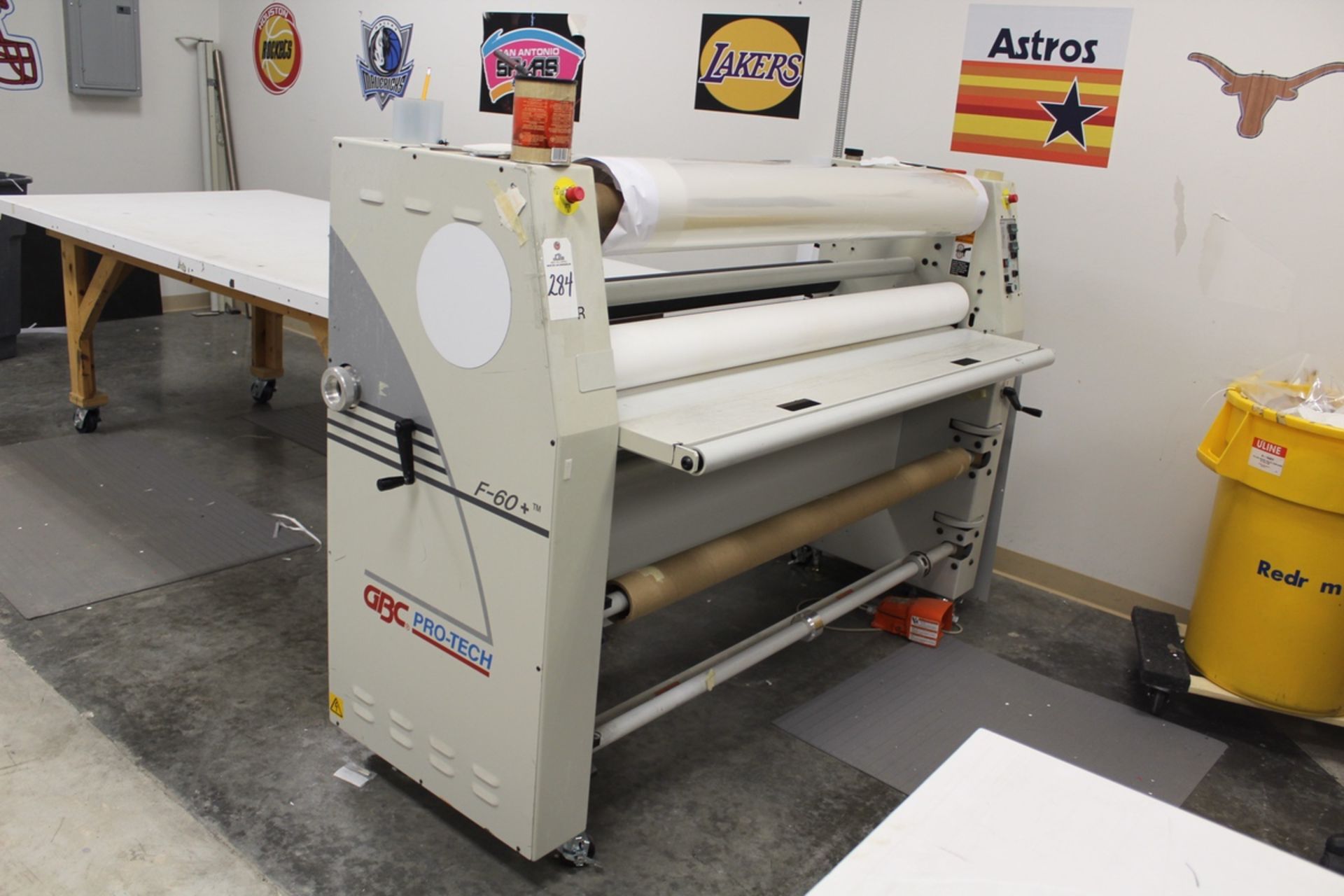 GBC Pro-Tech 60" Laminating Machine, M# F60+ 9300096, S/N F6P05010306 ...