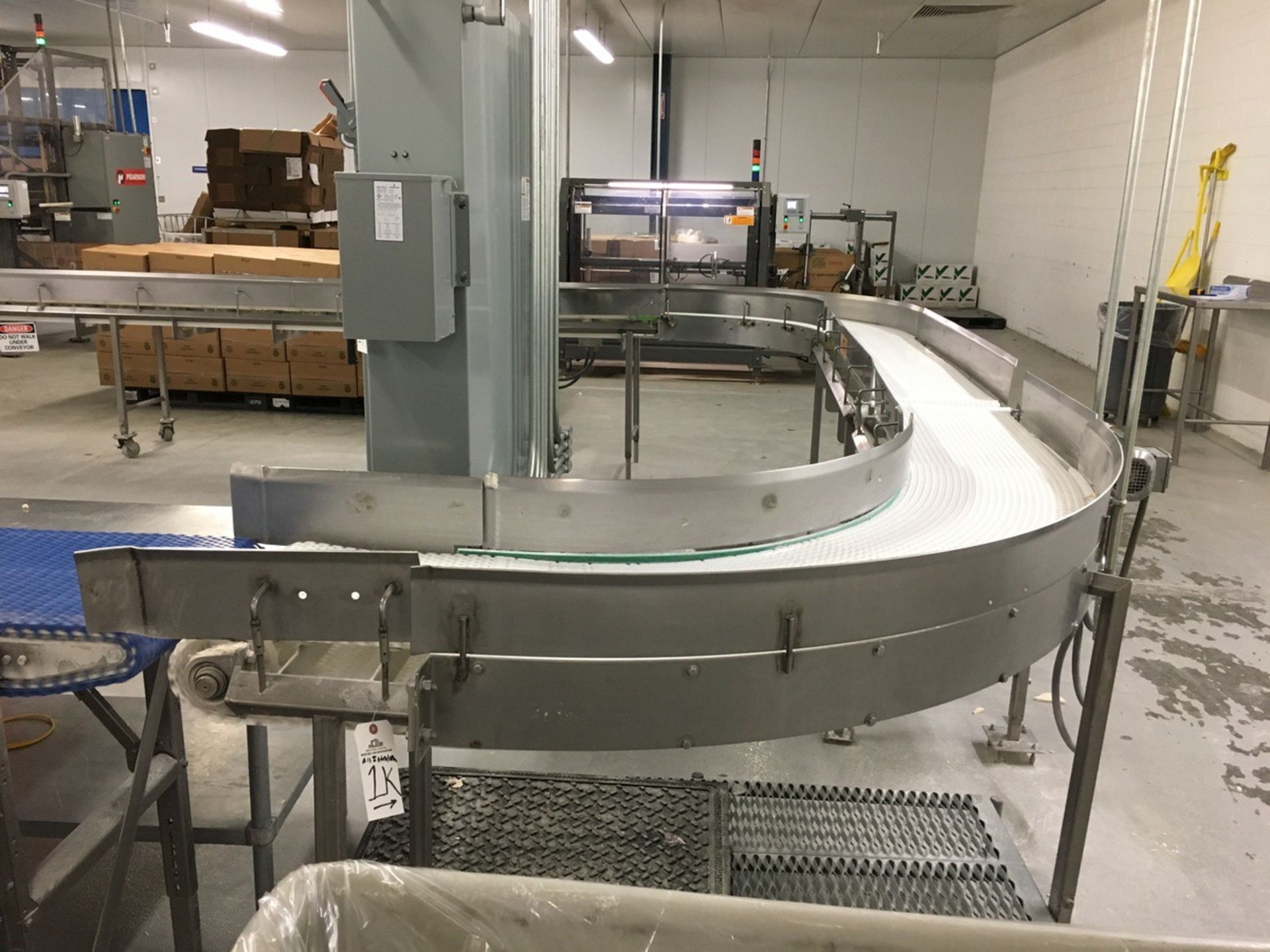 2013 Intralox Conveyors, Approx 80 ft Overall Length, 15.5in W Belt, (3 ...