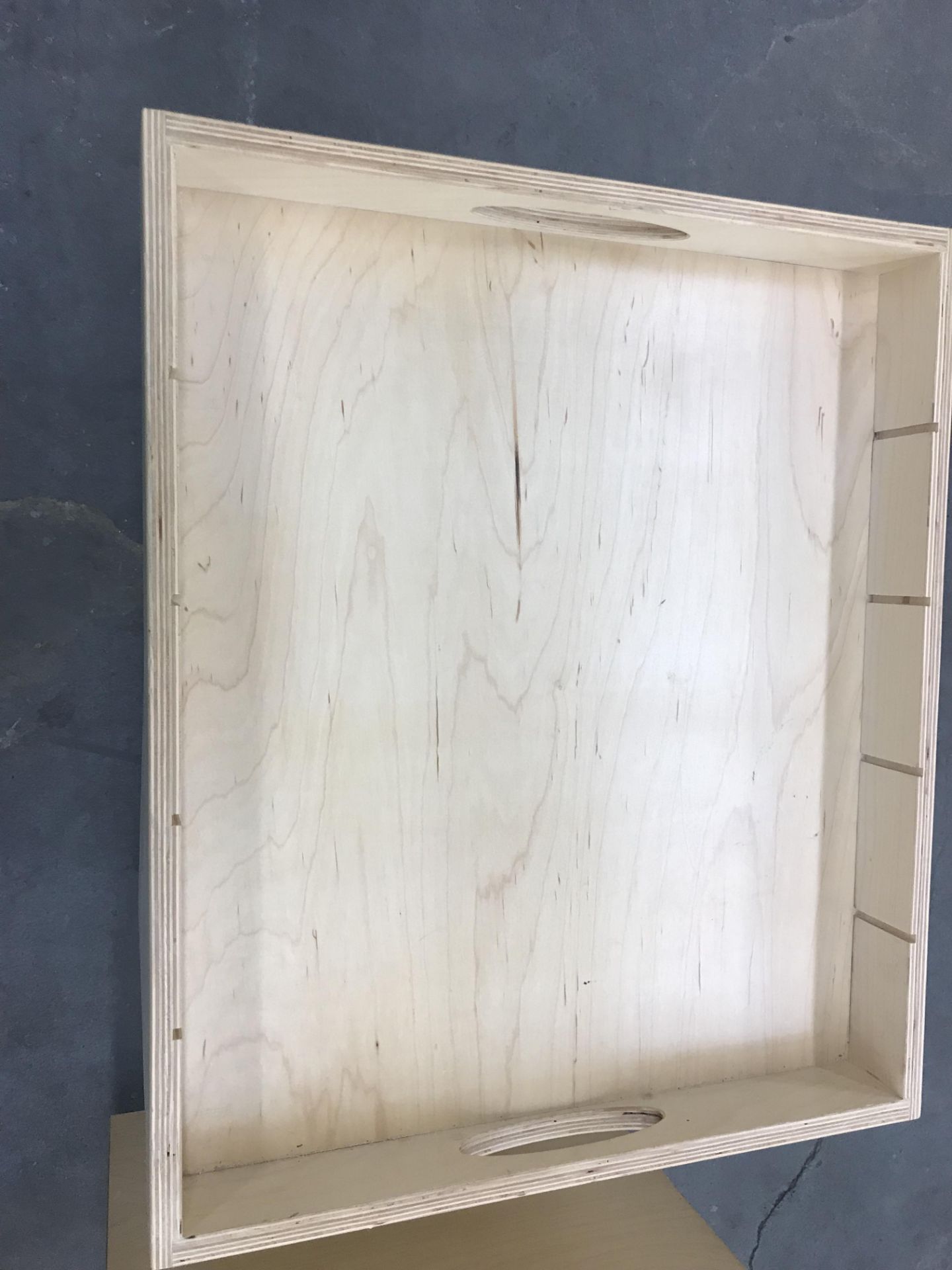 (2) Multi Purpose Wood Rolling Boxes w/ Top