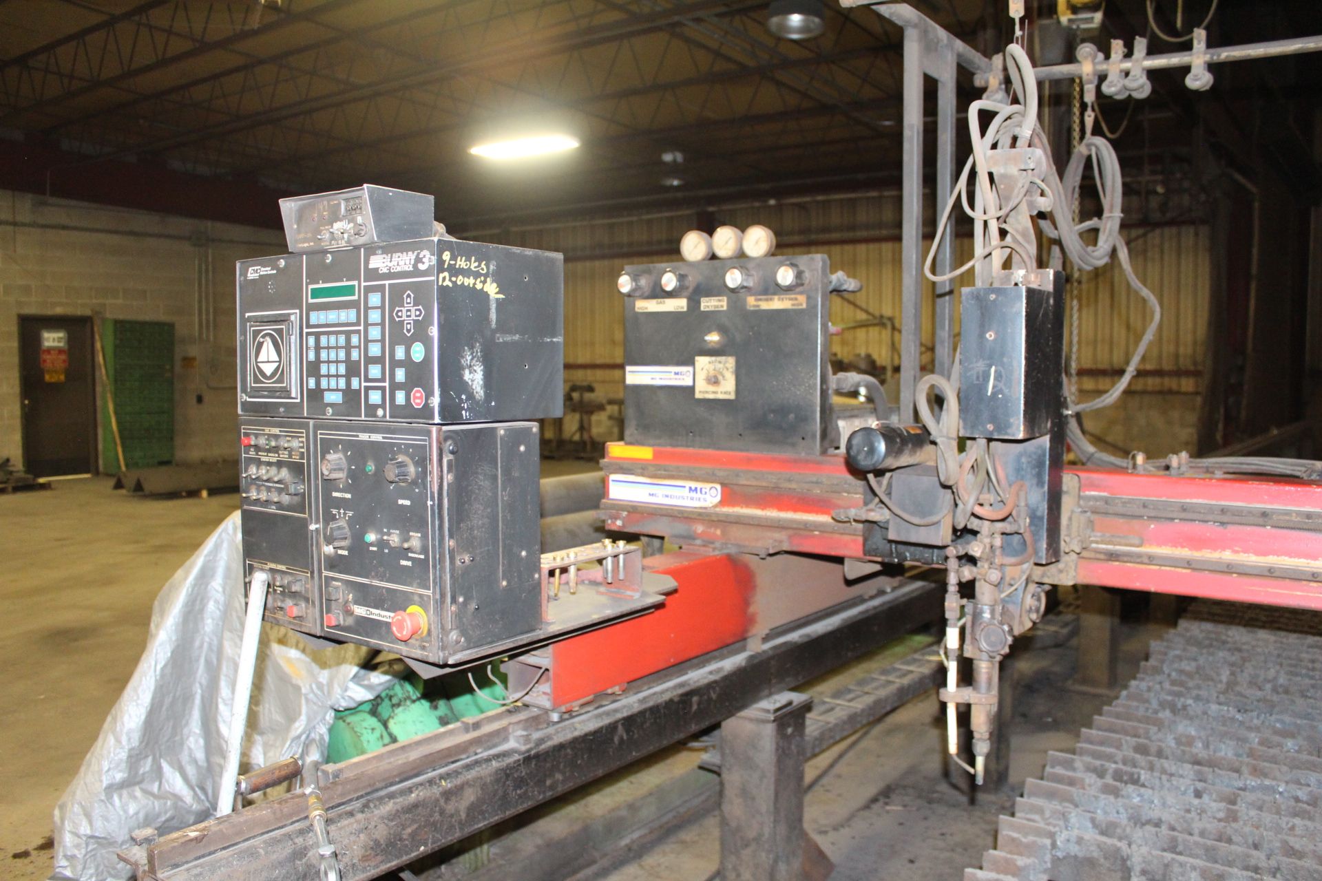 CNC OXY/FUEL SHAPE CUTTING MACHINE, MG APOLLO SERIES, Burny III CNC ...