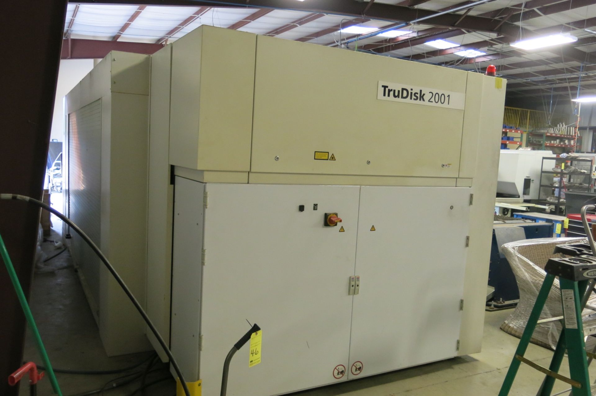 FIBER LASER CUTTING MACHINE, TRUMPF MDL. TRULASER 1030 FIBER TYPE L46 ...