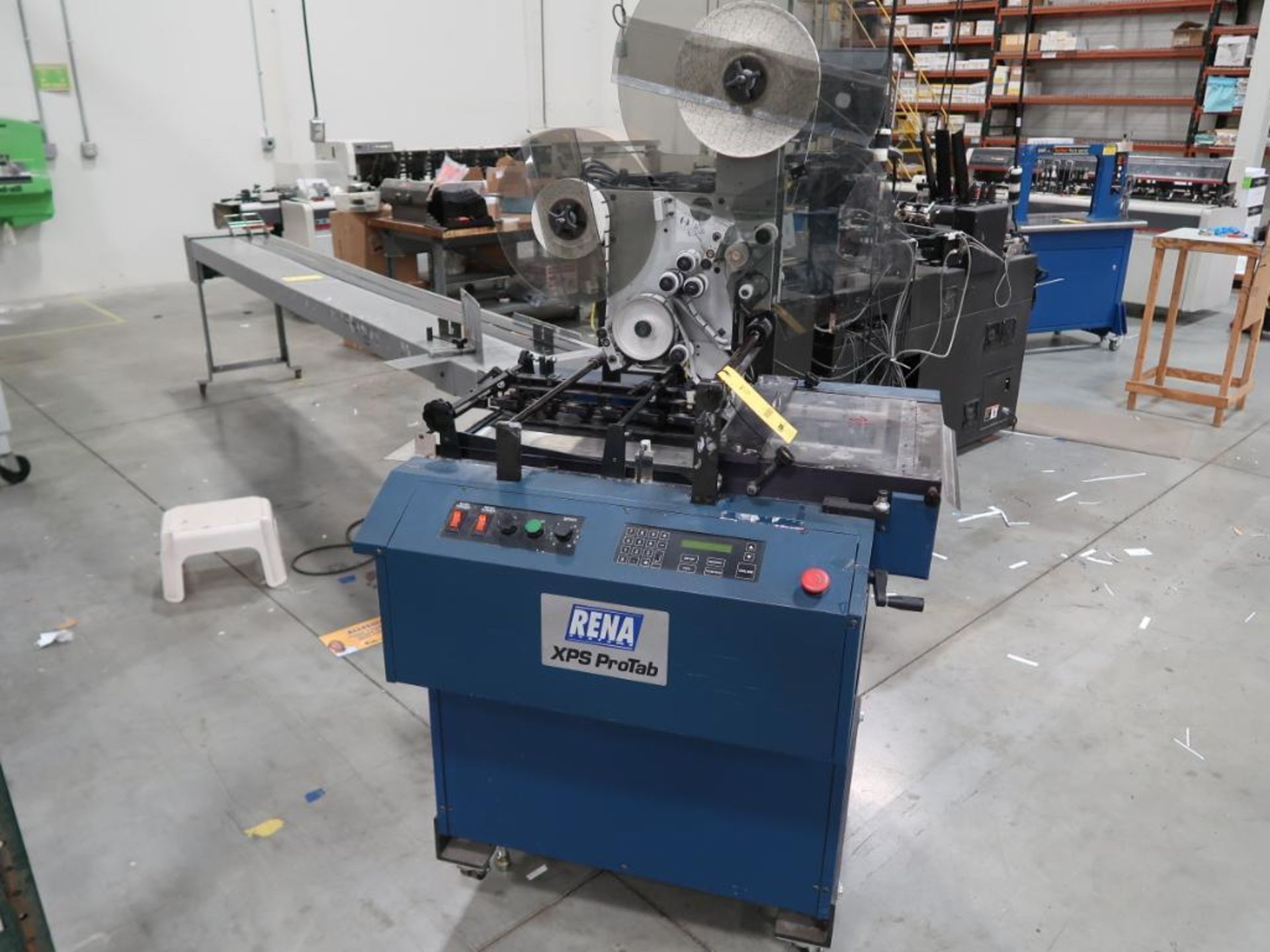 Rena Systems Model XPS ProTab 2 Inch Labeler, Serial No. 0504-146, 13.5 ...