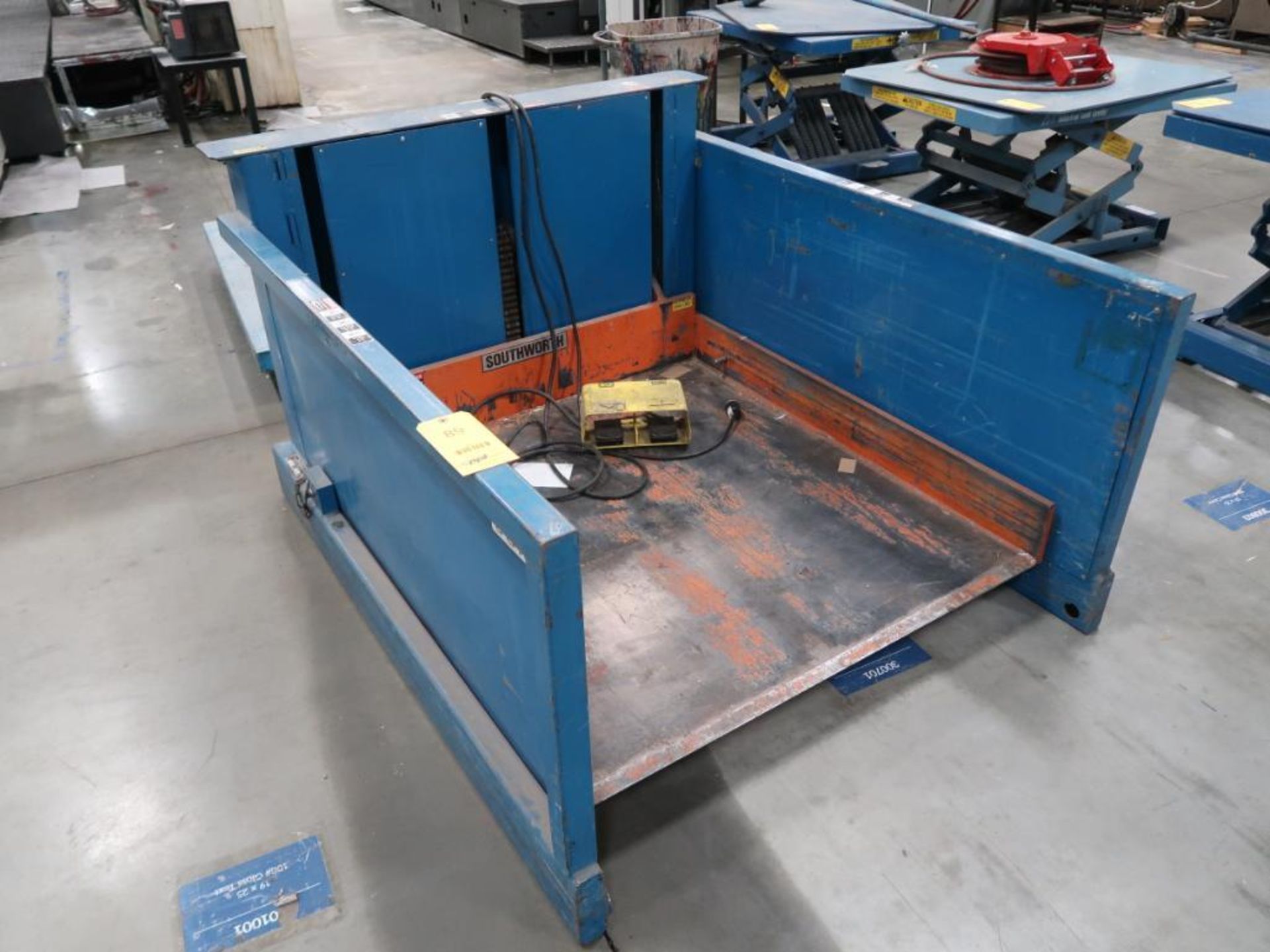 Southworth 2000 lb cap Pallet Positioner 44 in x 48 in Model ROLLC224
