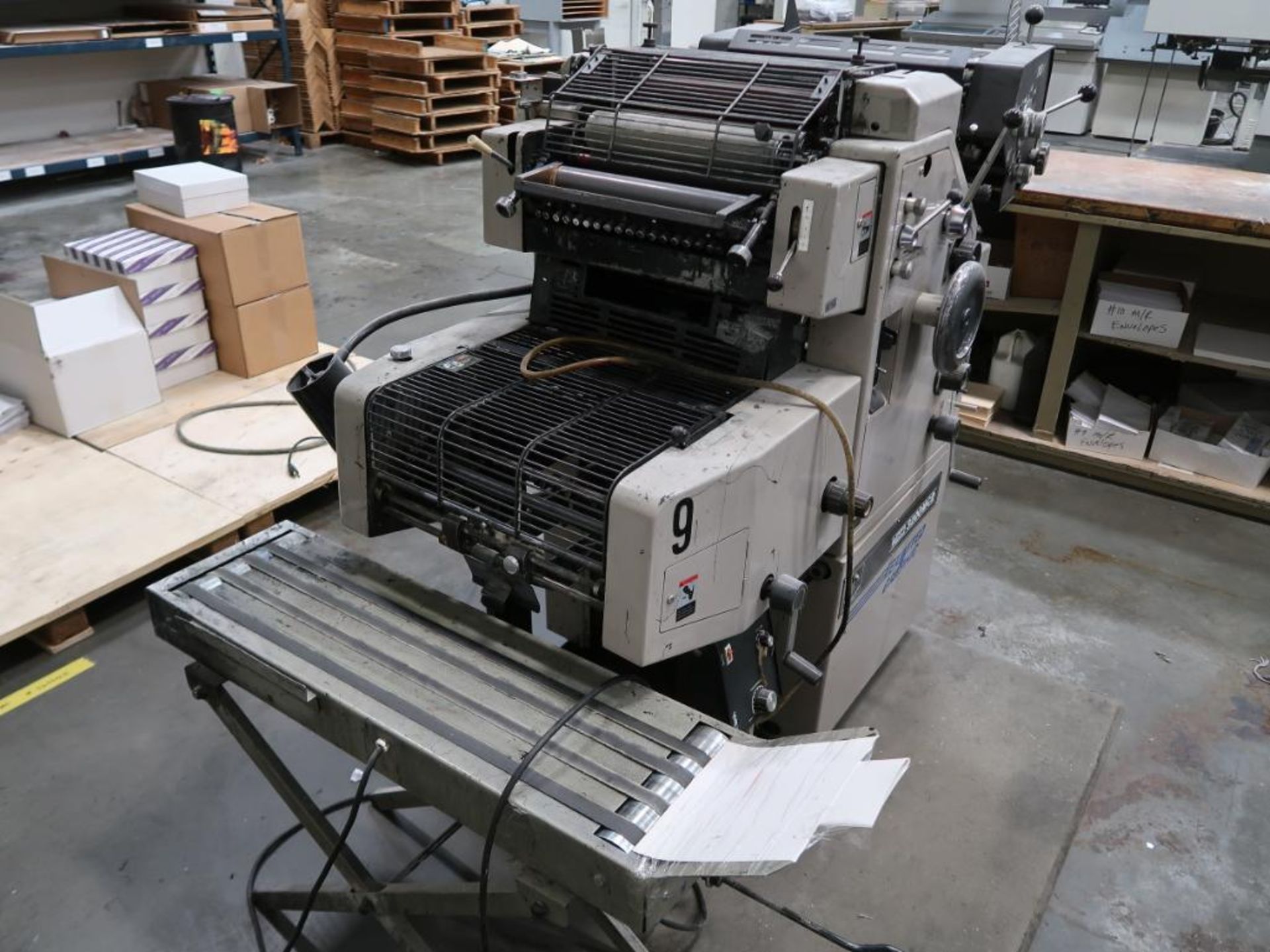 Ryobi Model 3200 MCD Off Set Printing Press, Serial No. 4982, 1-Color w ...
