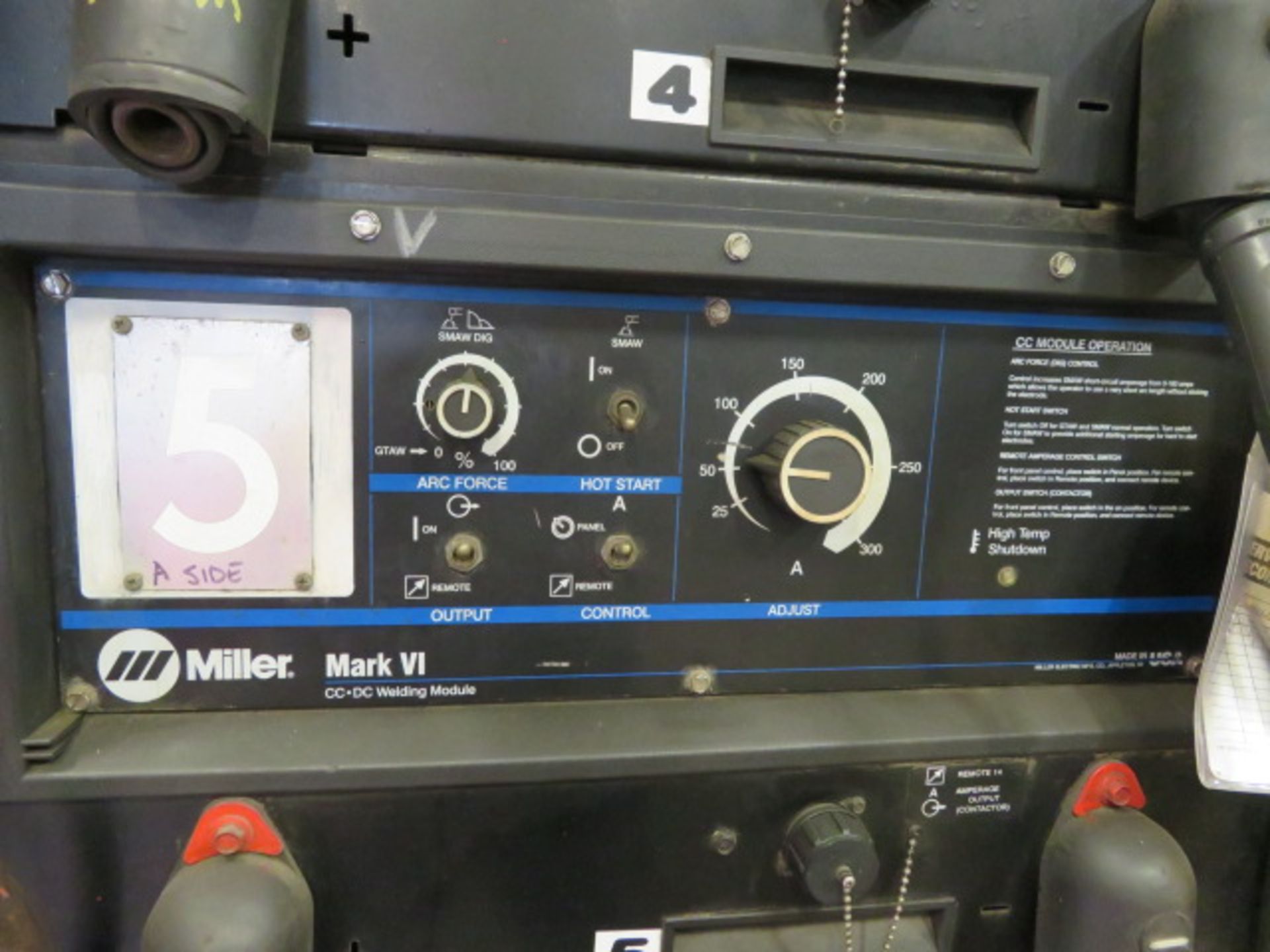 { Choice of lots: 29, 29A } 2000 VINTAGE MILLER MARK VI 6-MODULE WELDER