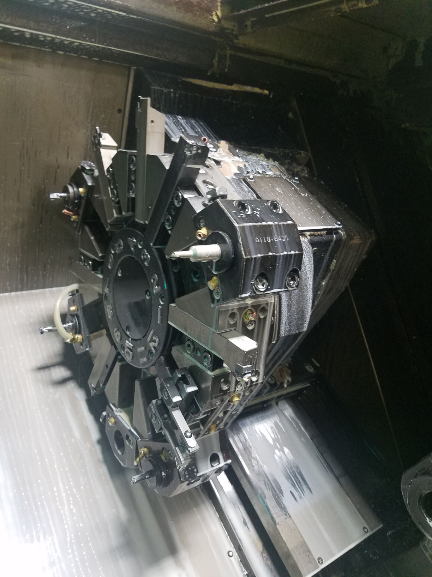 Okuma Captain L370 CNC Turning Center, s/n 0019, OSP-E100L CNC Control ...