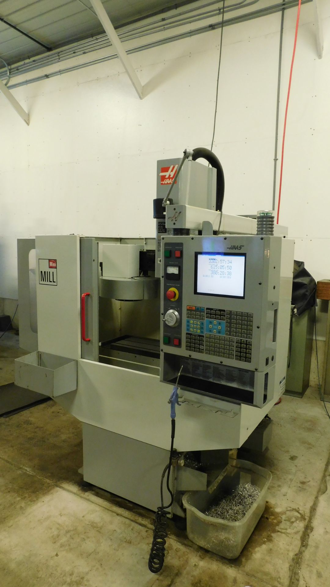 Haas CNC Mini Mill, s/n 37077, New 2004, Haas CNC Control, 40 Taper, 10 ...