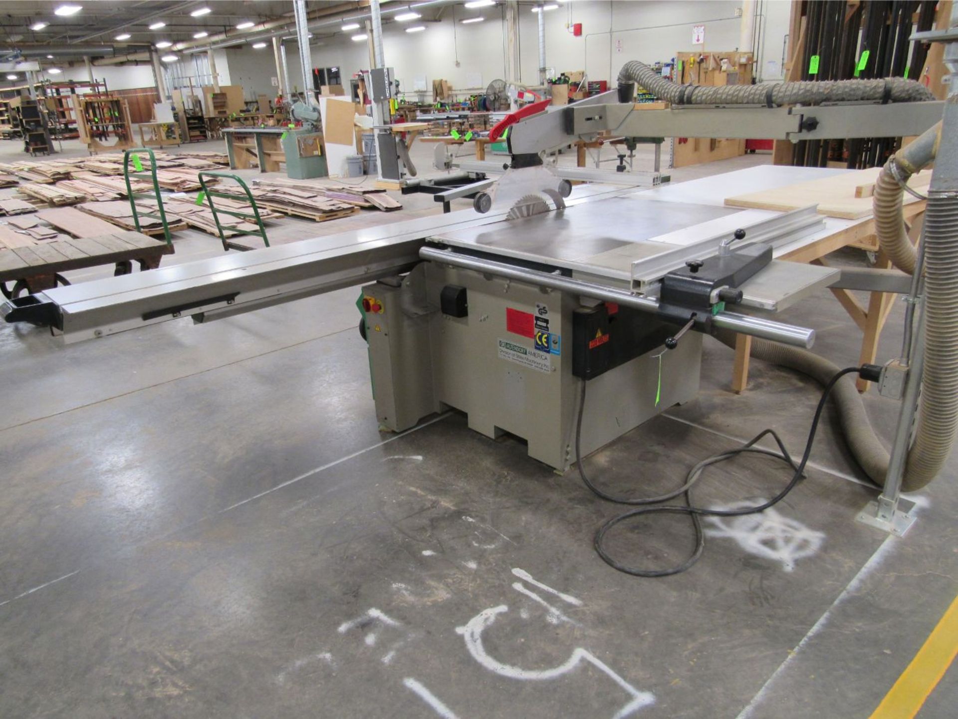 Altendorf Slider 3200 Sliding Table Saw s/n 98-09-579; 230v; 3ph; inc ...