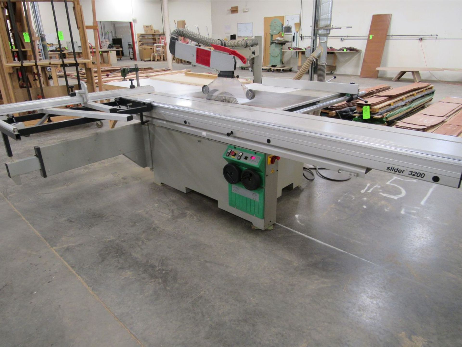 Altendorf Slider 3200 Sliding Table Saw s/n 98-09-579; 230v; 3ph; inc ...