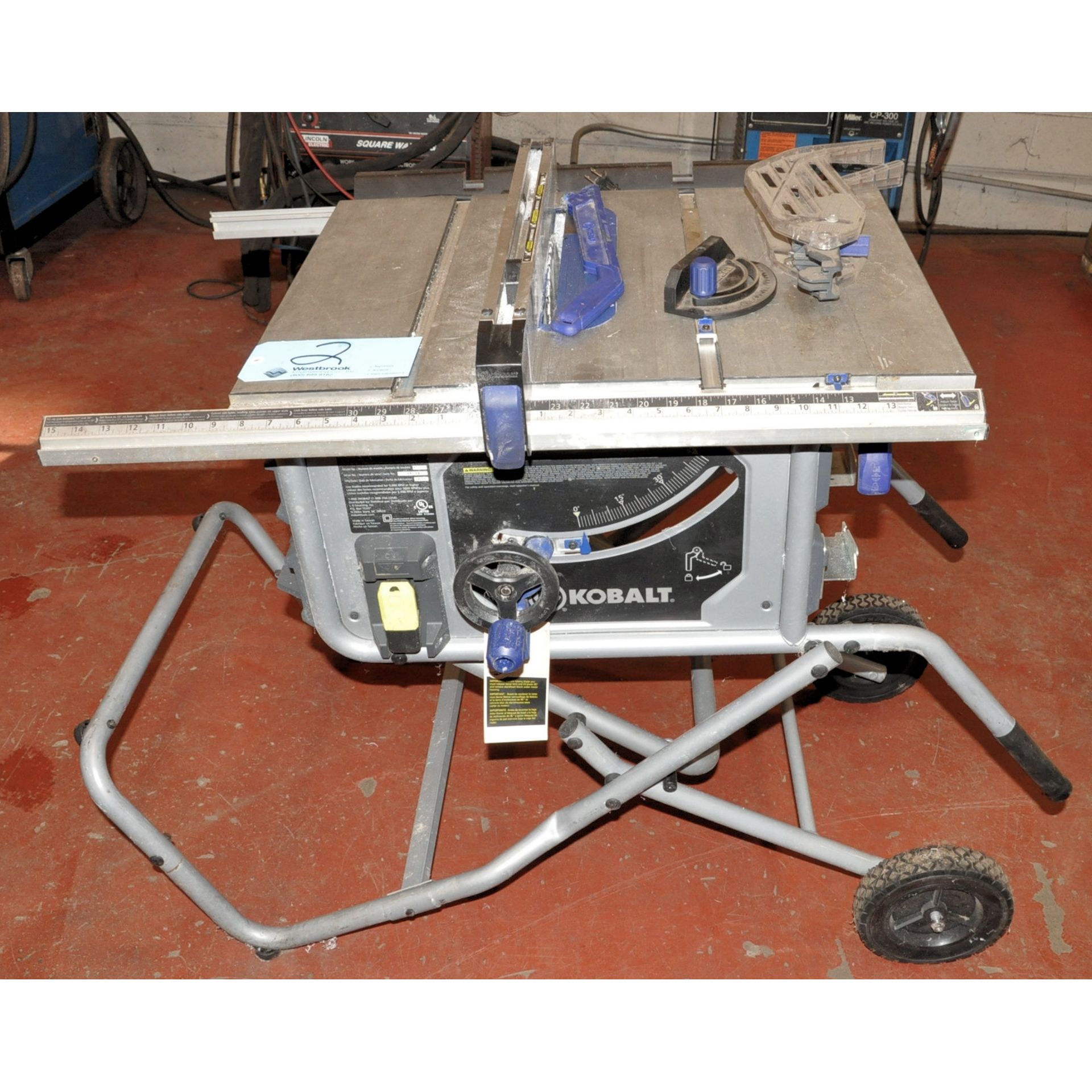 Kobalt Model KT1015 10 Portable Table Saw S n 98139 Kobalt Model KT1015 10 Portable Table Saw S n 98139