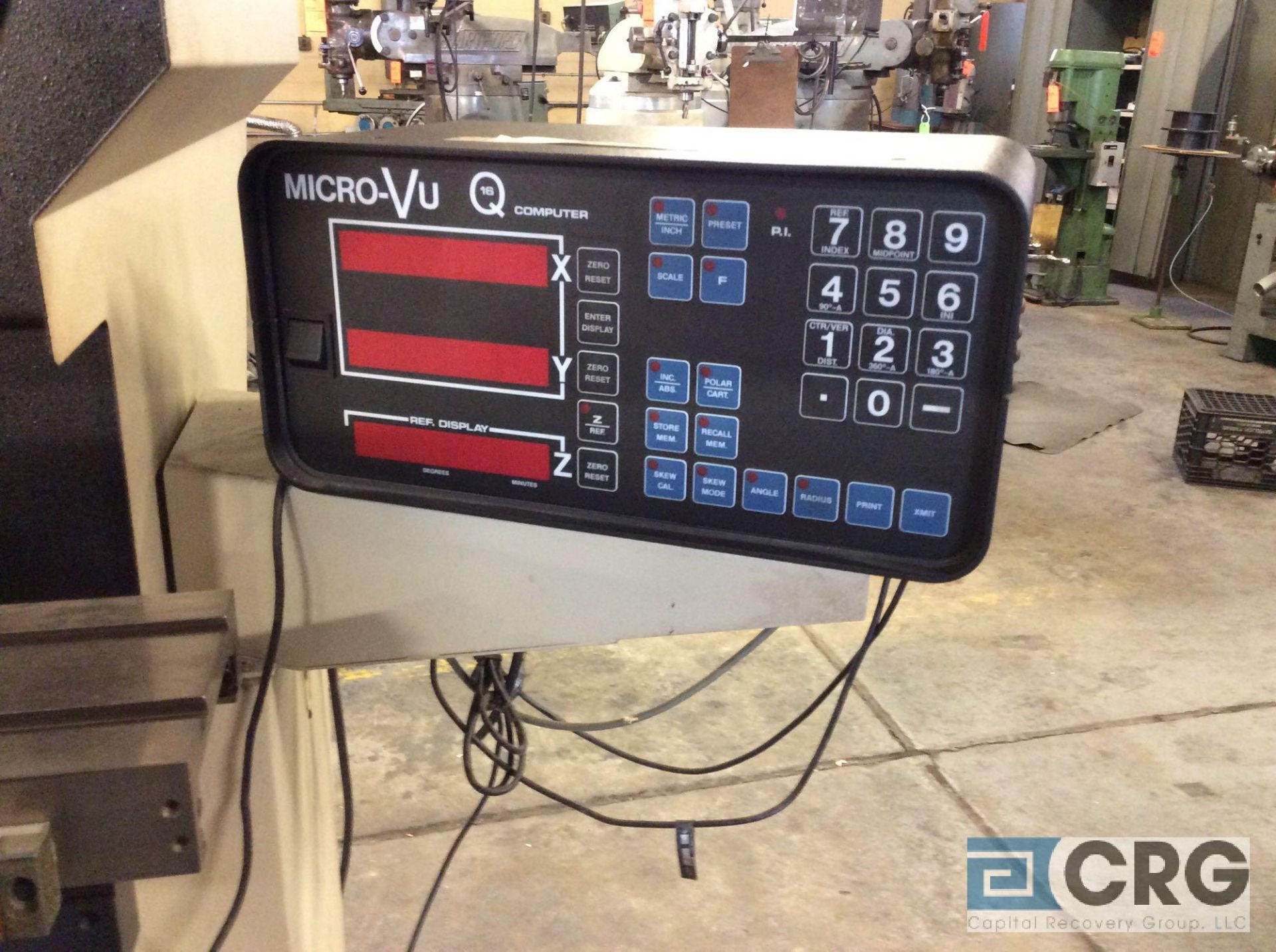 Micro-Vu 14 inch optical comparator, model S-14, serial 5175, with ...