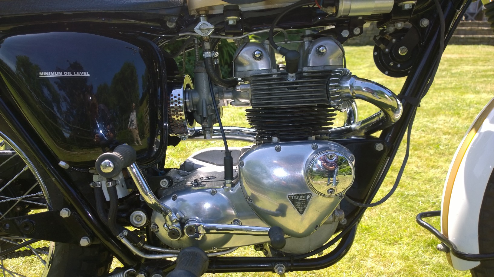 A 1965 Triumph T100SC, registration number TBA, frame number H40821 ...