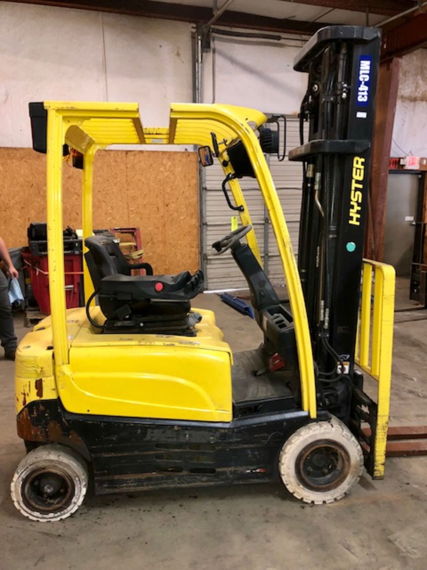Hyster forklift J40XN S/N: A935N02002L Hrs: 19,840 SSFP Battery Type ...
