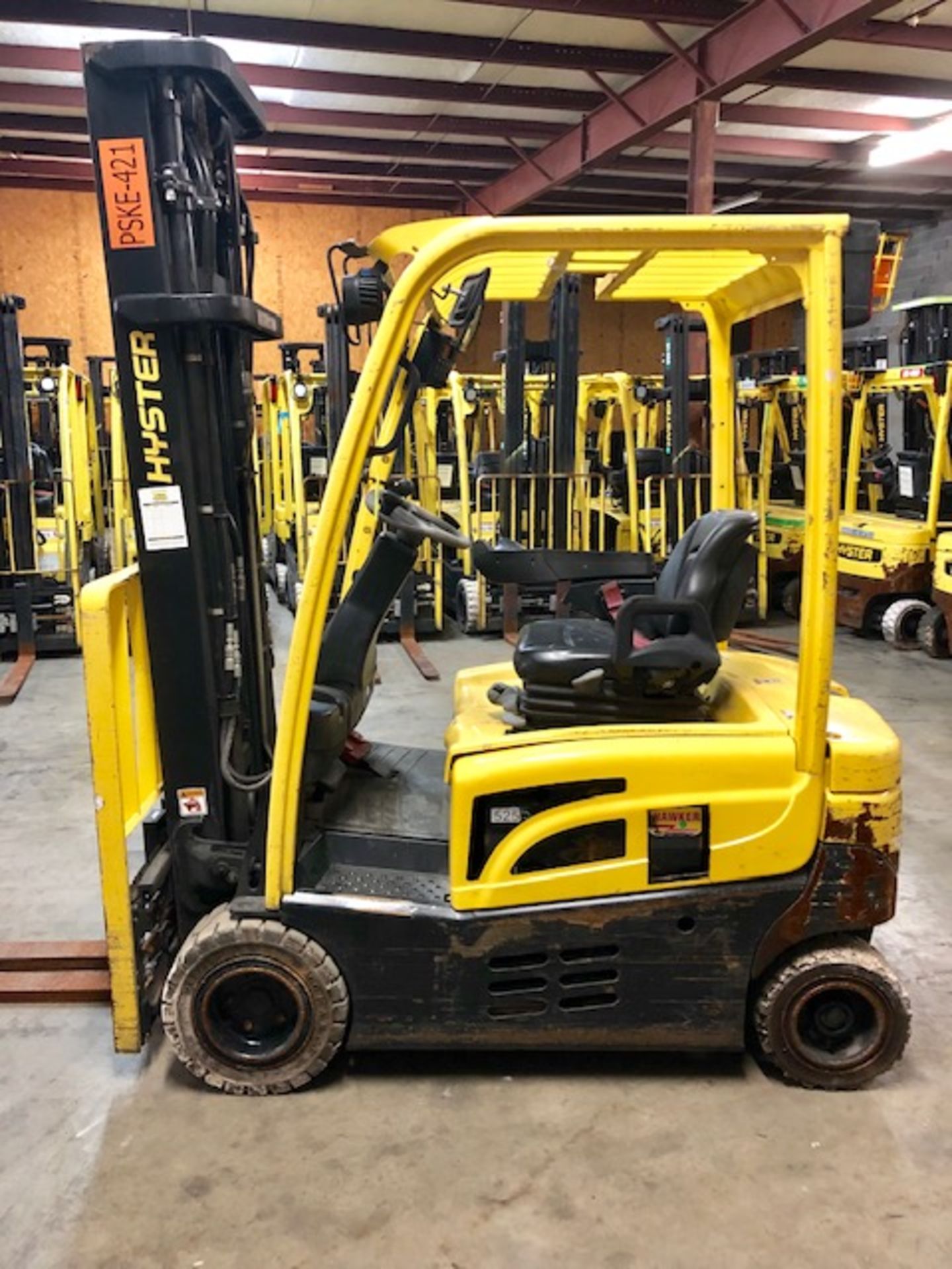 Hyster forklift J40XN S/N: A935N02010L Hrs: 18,814 SSFP Battery Type ...