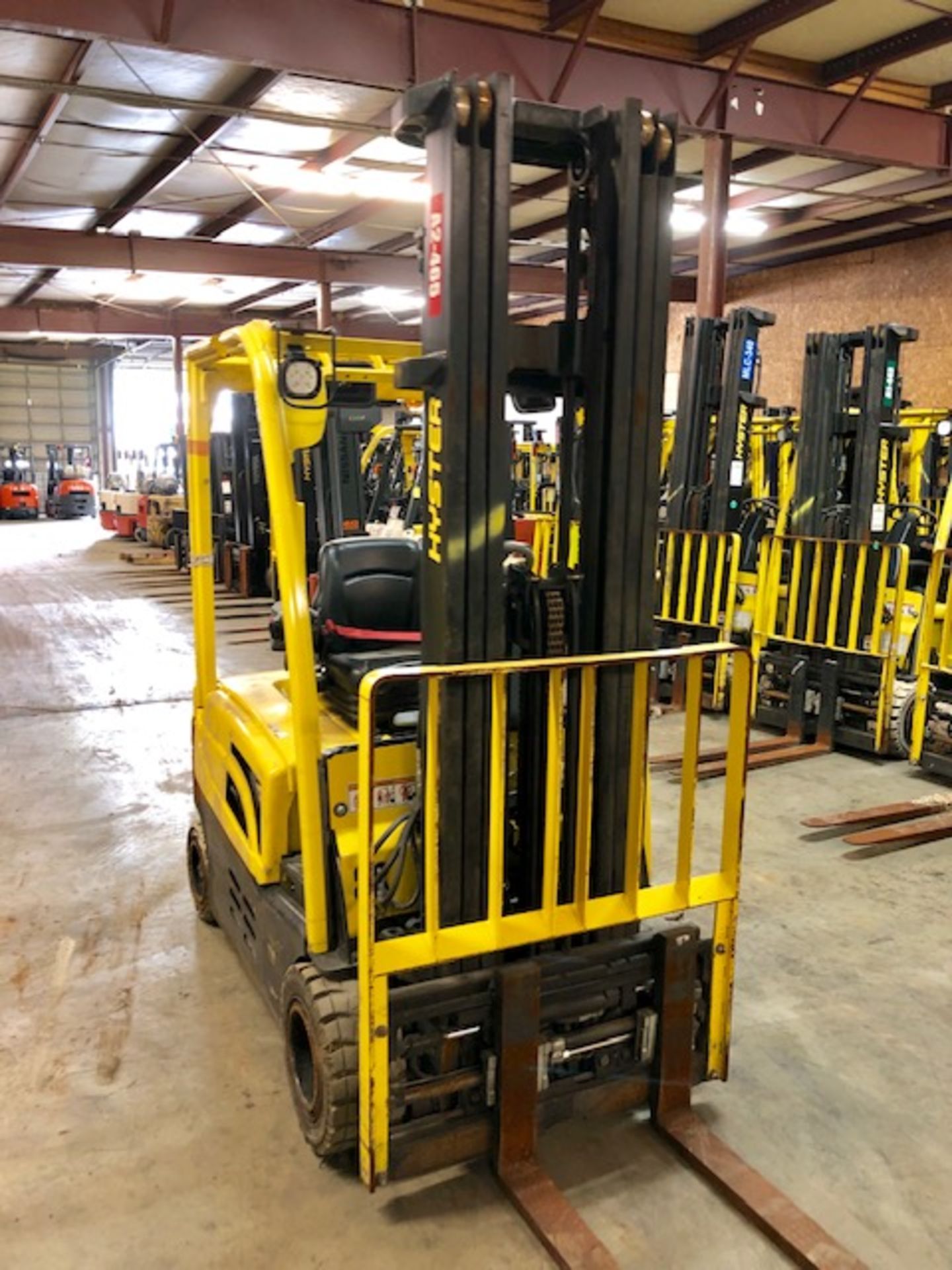 Hyster forklift J40XN S/N: A935N02156M Hrs: 19,647 SSFP Battery Type ...