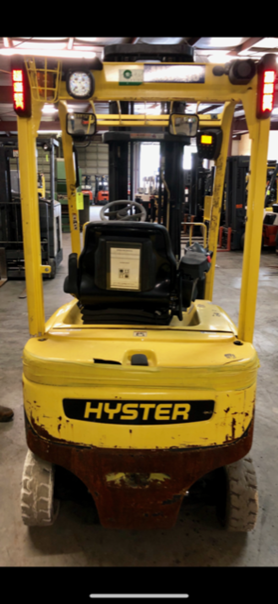 Hyster forklift J40XN S/N: A935N02002L Hrs: 19,840 SSFP Battery Type ...