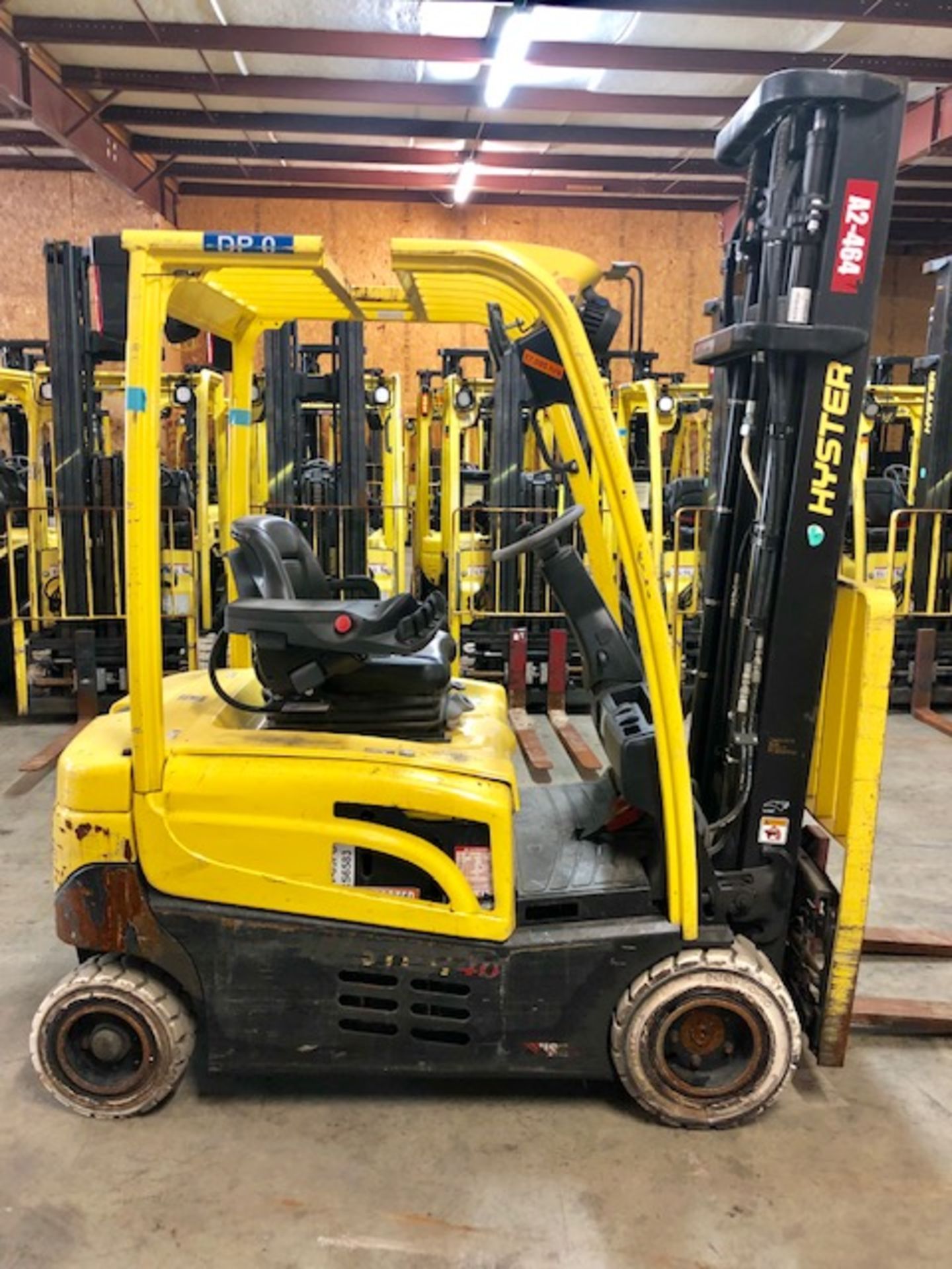 Hyster forklift J40XN S/N: A935N02155M Hrs: 17,095 SSFP Battery Type ...