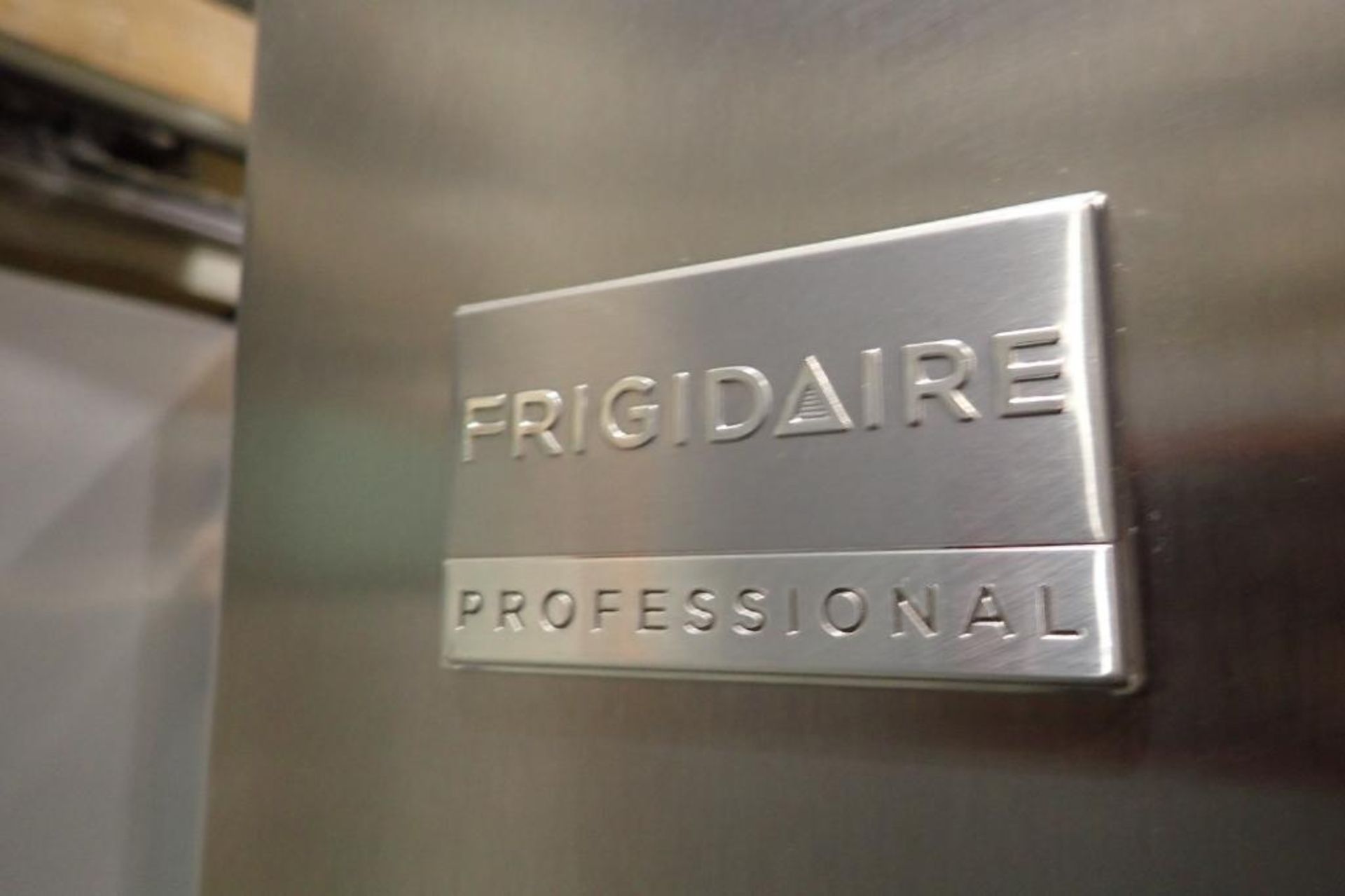 Frigidaire SS upright freezer, Model FPUH19D7LF1, SN WB30854203