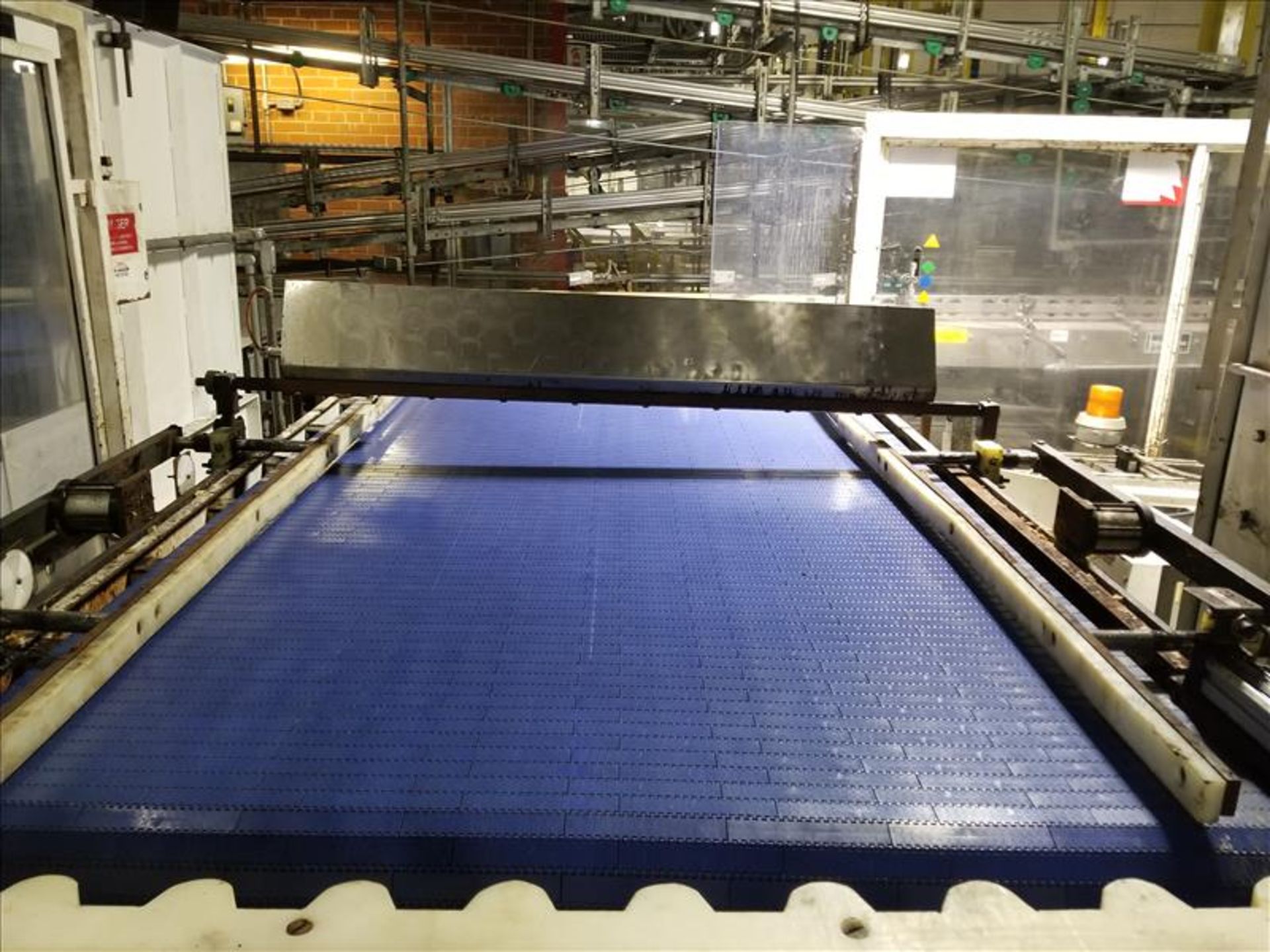 Whallon Brite depalletizer # 7 90 deg swing type, dual head auto ...
