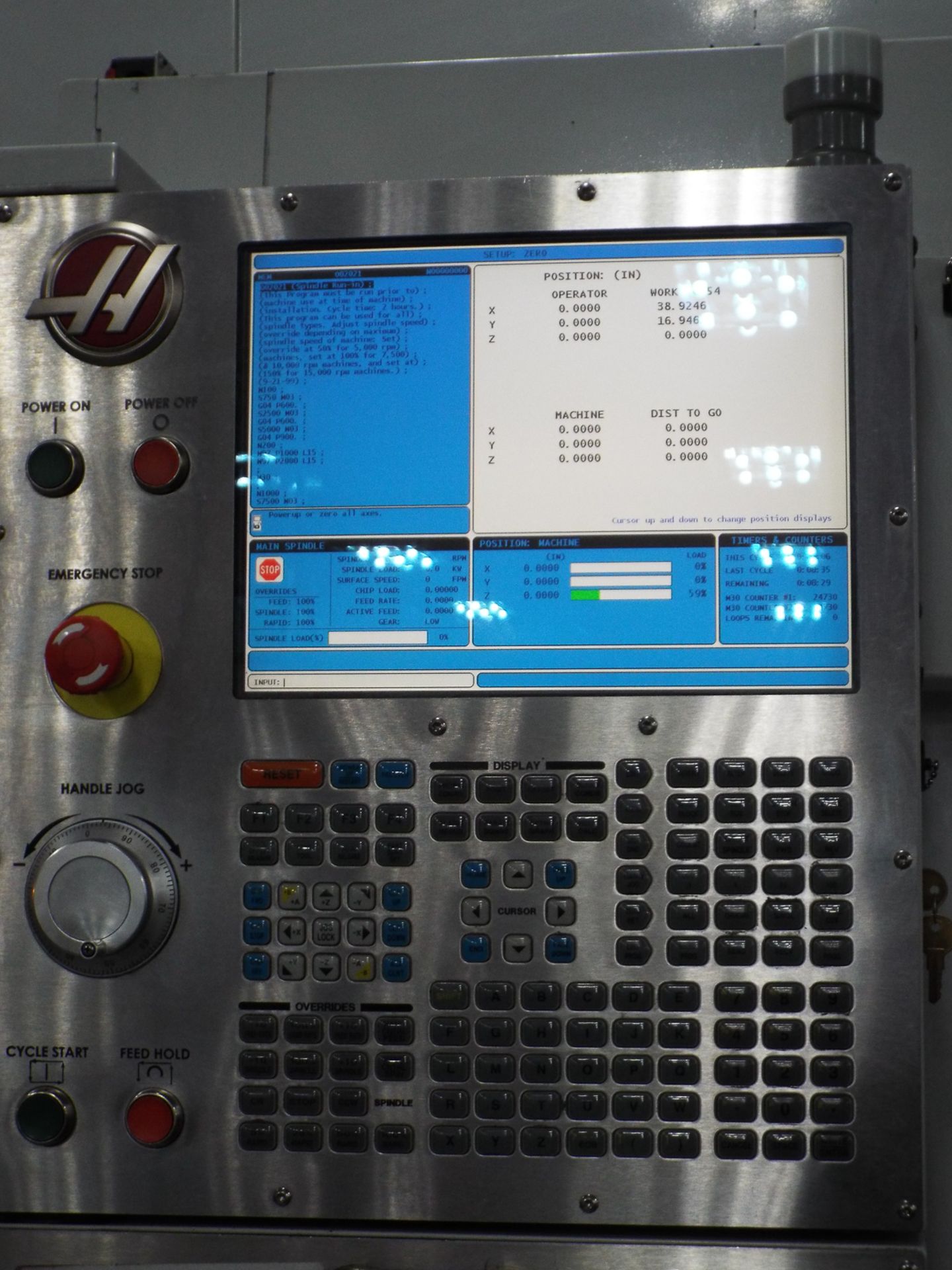 HAAS (2013) VF7 CNC 3 AXIS VERTICAL MACHINING CENTER WITH HAAS CNC ...