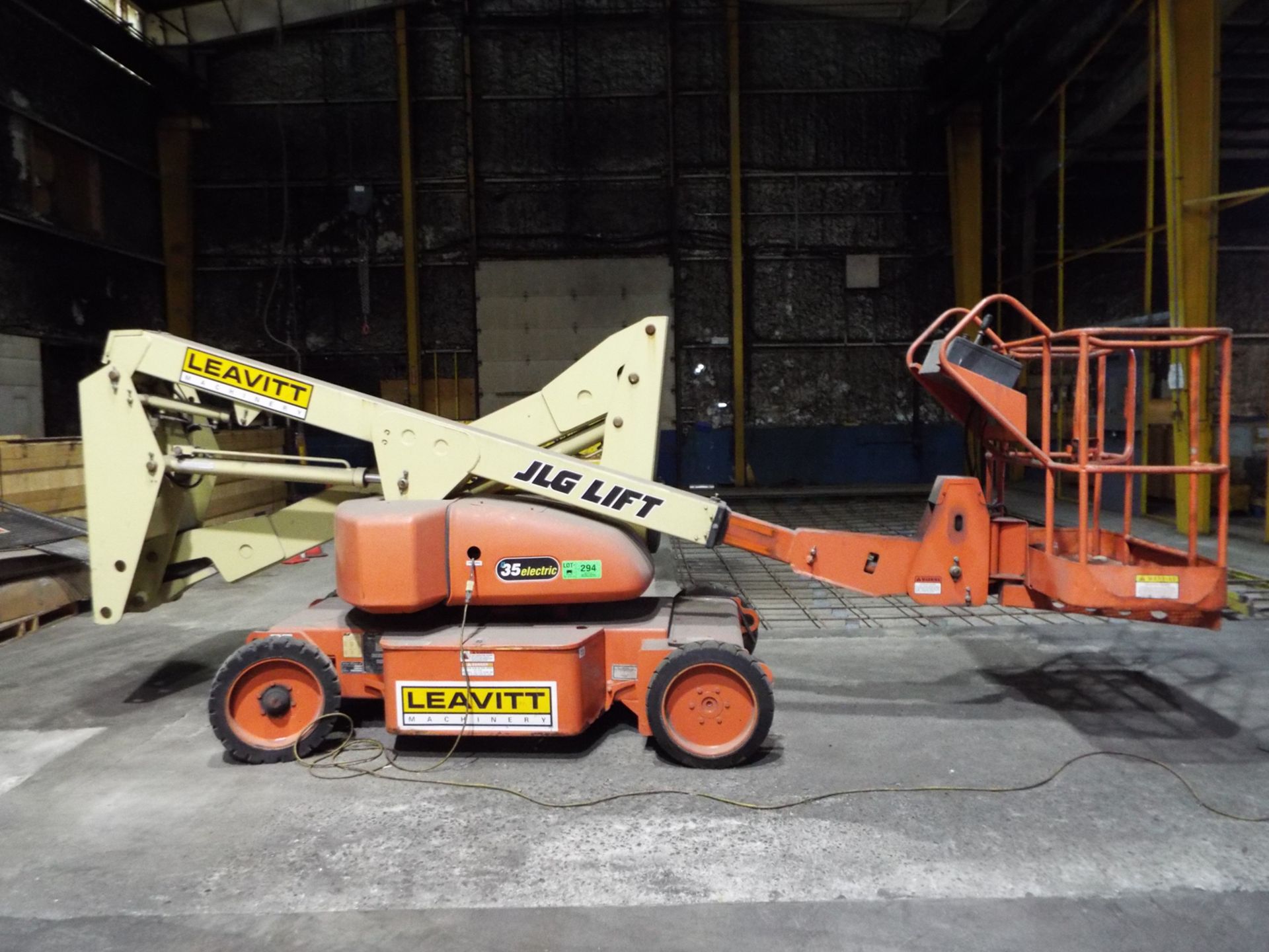JGL LIFT N35 ELECTRIC BOOM LIFT WITH 500 LB. CAPACITY, 35' MAX ...