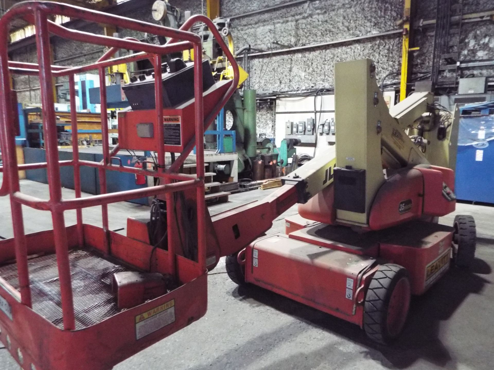 JGL LIFT N35 ELECTRIC BOOM LIFT WITH 500 LB. CAPACITY, 35' MAX ...