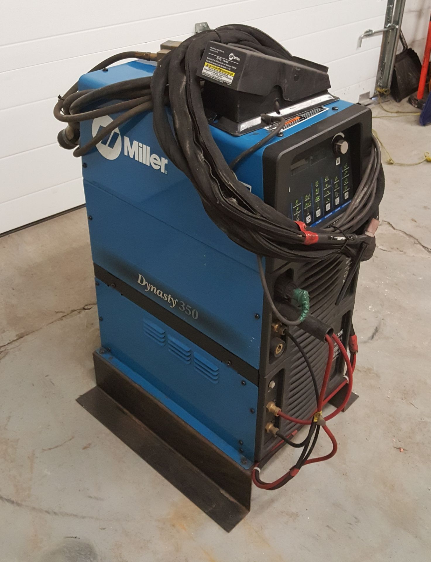 MILLER DYNASTY 350 TIG WELDER S/N: N/A [RIGGING FEE FOR LOT #343 - $25. ...