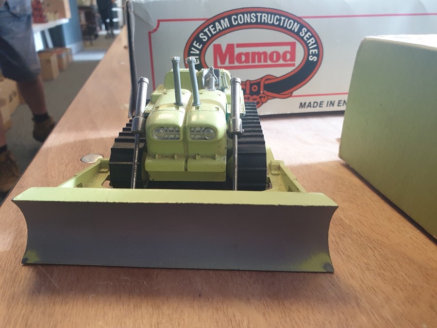 Corgi Toys 1102 "Euclid" TC-12 tractor with dozer blade together with ...