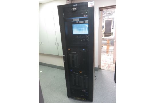TRIPP-LITE SR42UB 2' X 42" X 78"H SERVER RACK W/ CASTERS