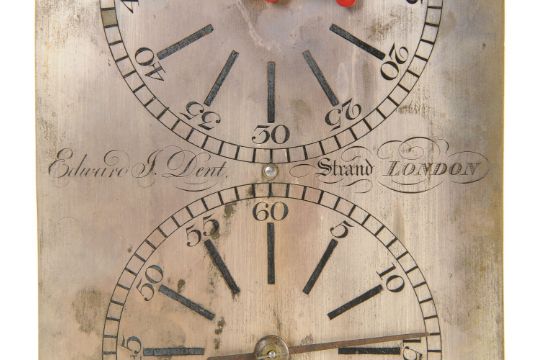 A very rare clockmaker’s journeyman regulator or transit instrument ...