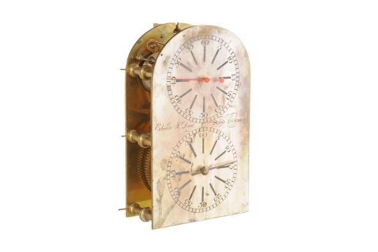 A very rare clockmaker’s journeyman regulator or transit instrument ...