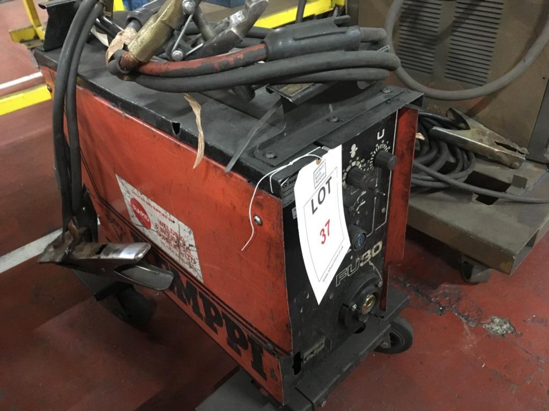 Kemppi FU30 wire feeder, Serial No. 6231130