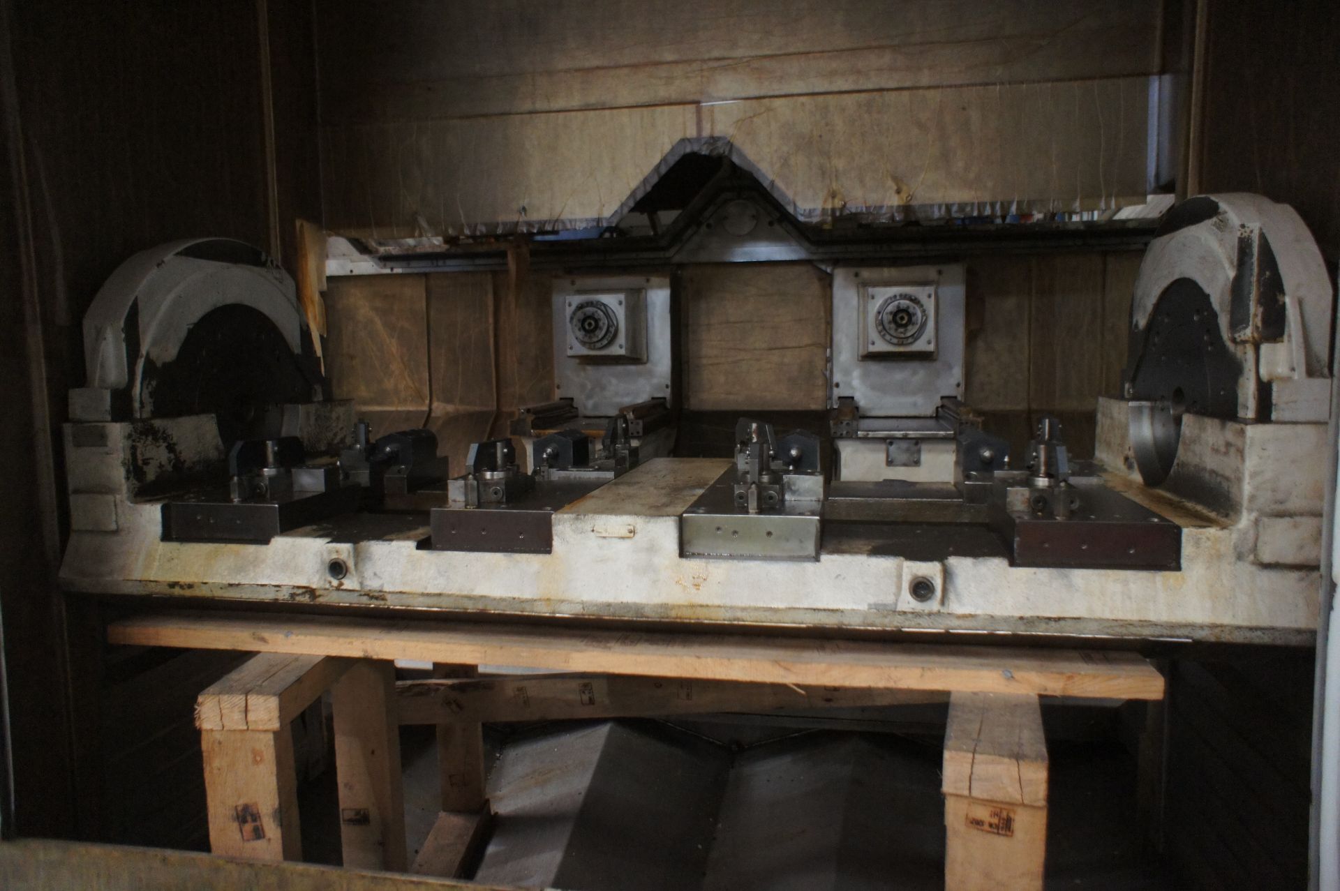GROB G520 4 Axis CNC Twin Spindle Horizontal Machining Centre, 2 ...