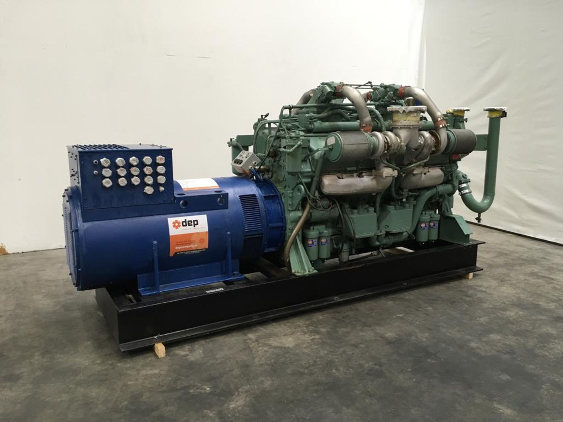 Detroit 1000Kva Diesel Generator: Detroit 12V149 V12 Turbo, Ansaldo ...
