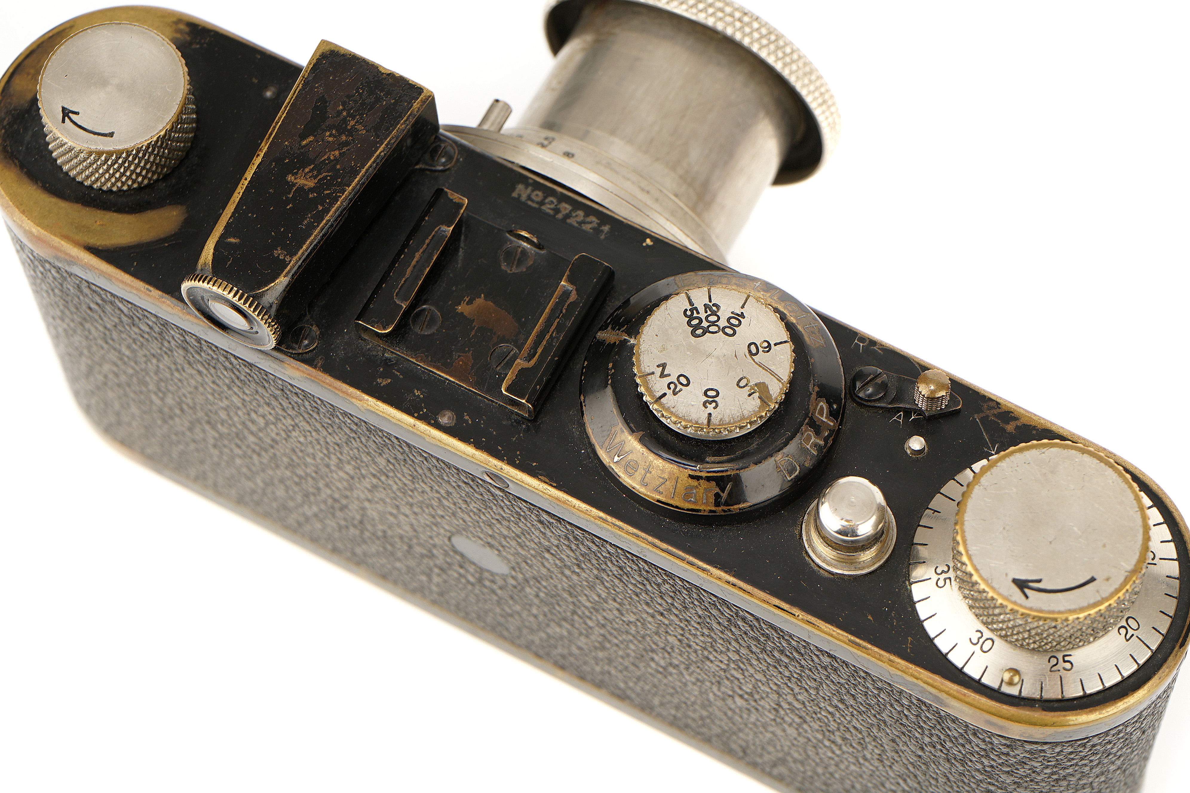 A Leica I Model C Camera, 1930, black, serial no. 27221, with Leitz ...