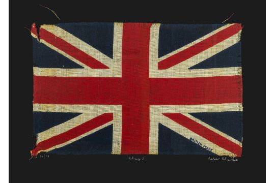 δ Peter Blake (b.1932)Flag 3Digital print in colours, 2009, signed ...